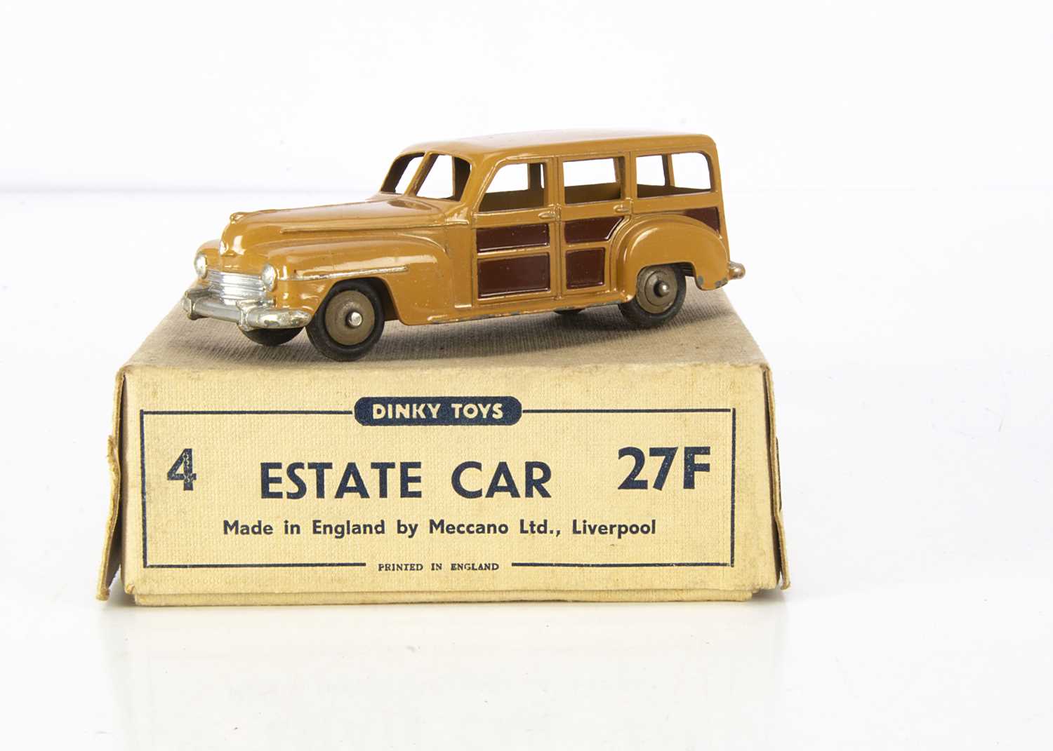 Lot 3 - A Dinky Toys 27f Estate Car Trade Box,