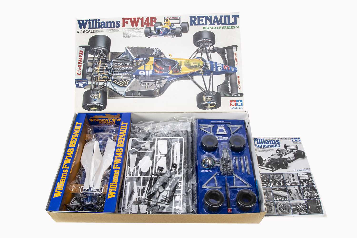Lot 700 - Tamiya 1:12 Scale Williams FW14B Renault Kit,