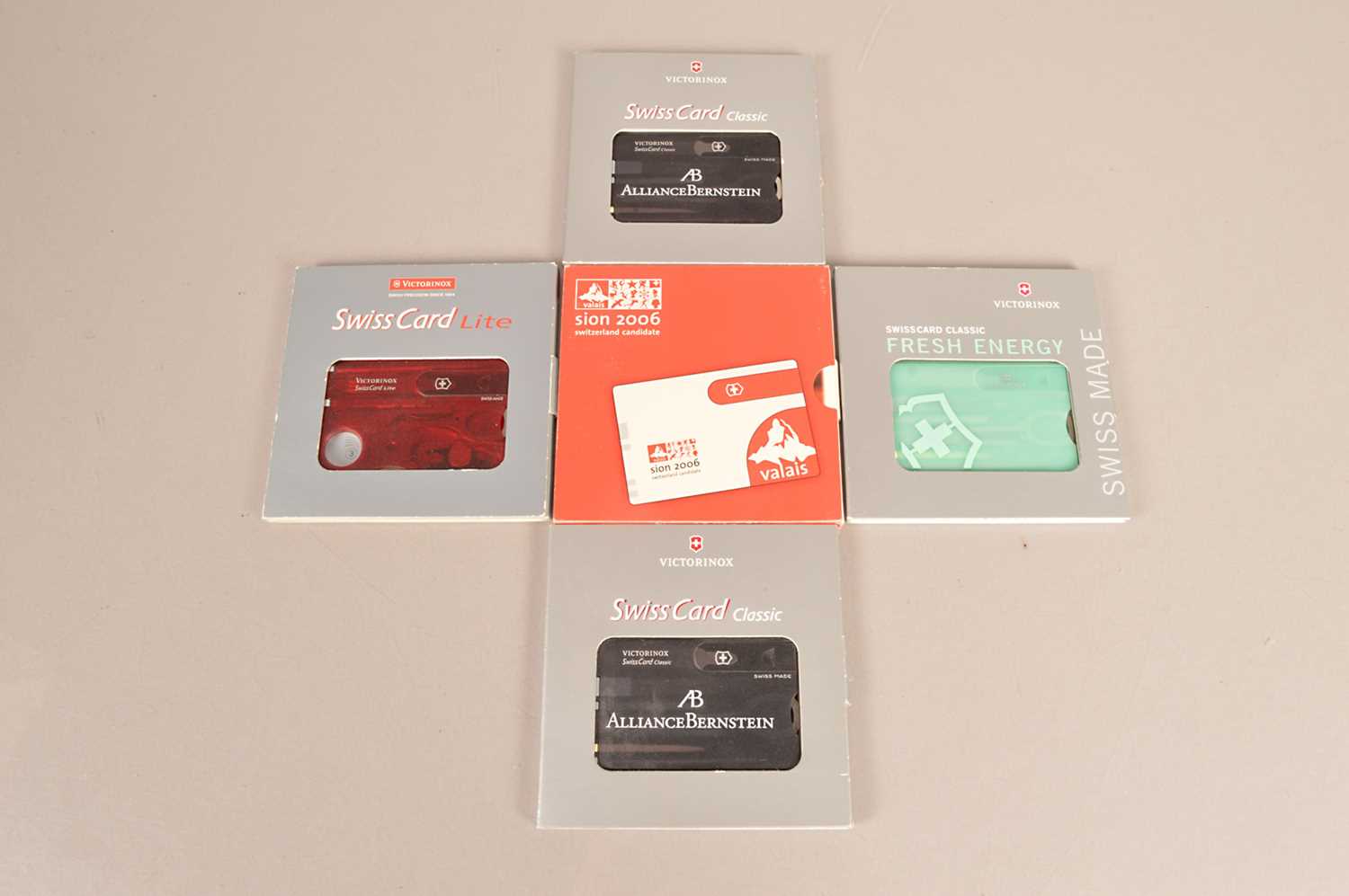 Lot 292 - Victorinox - Swiss Cards,