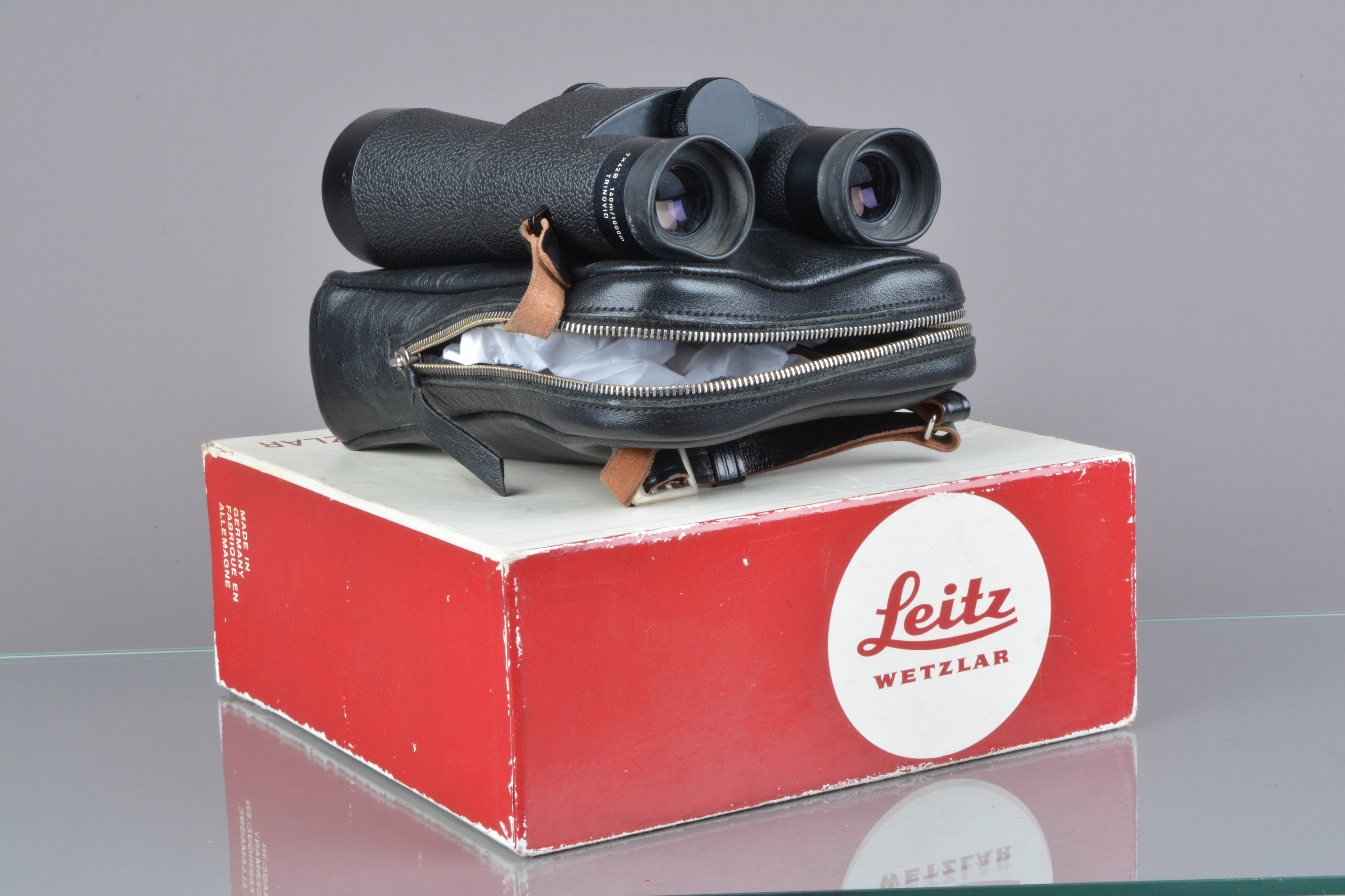 Lot 278 - A Pair of Leitz Wetzlar 7x42B 140m/1000m