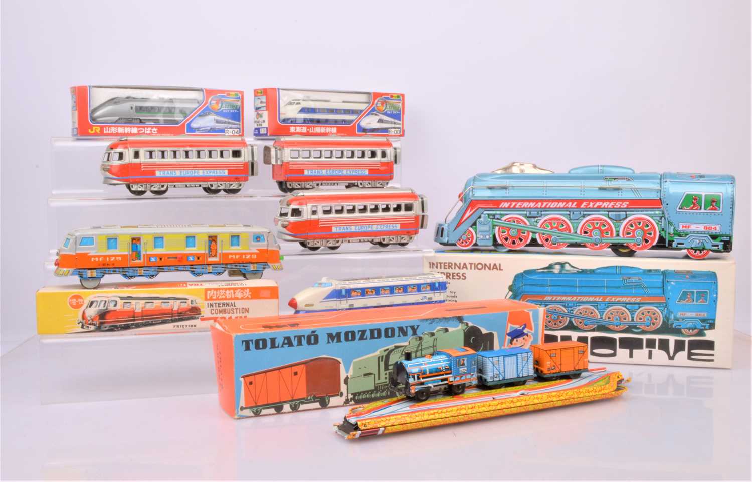 Lot 248 - Tinplate mainly Friction drive and push