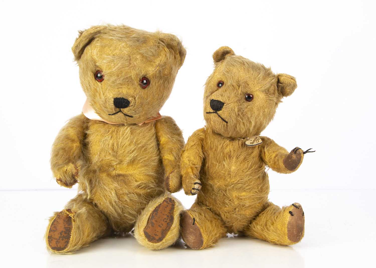 Lot 430 - Two post-war Chiltern Hugmee teddy bears,