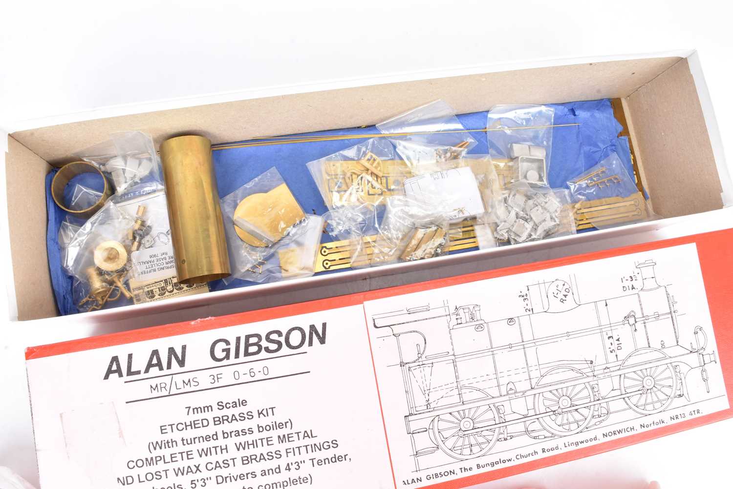 Lot 110 - A Finescale 0 Gauge LMS/BR Fowler '3F' class