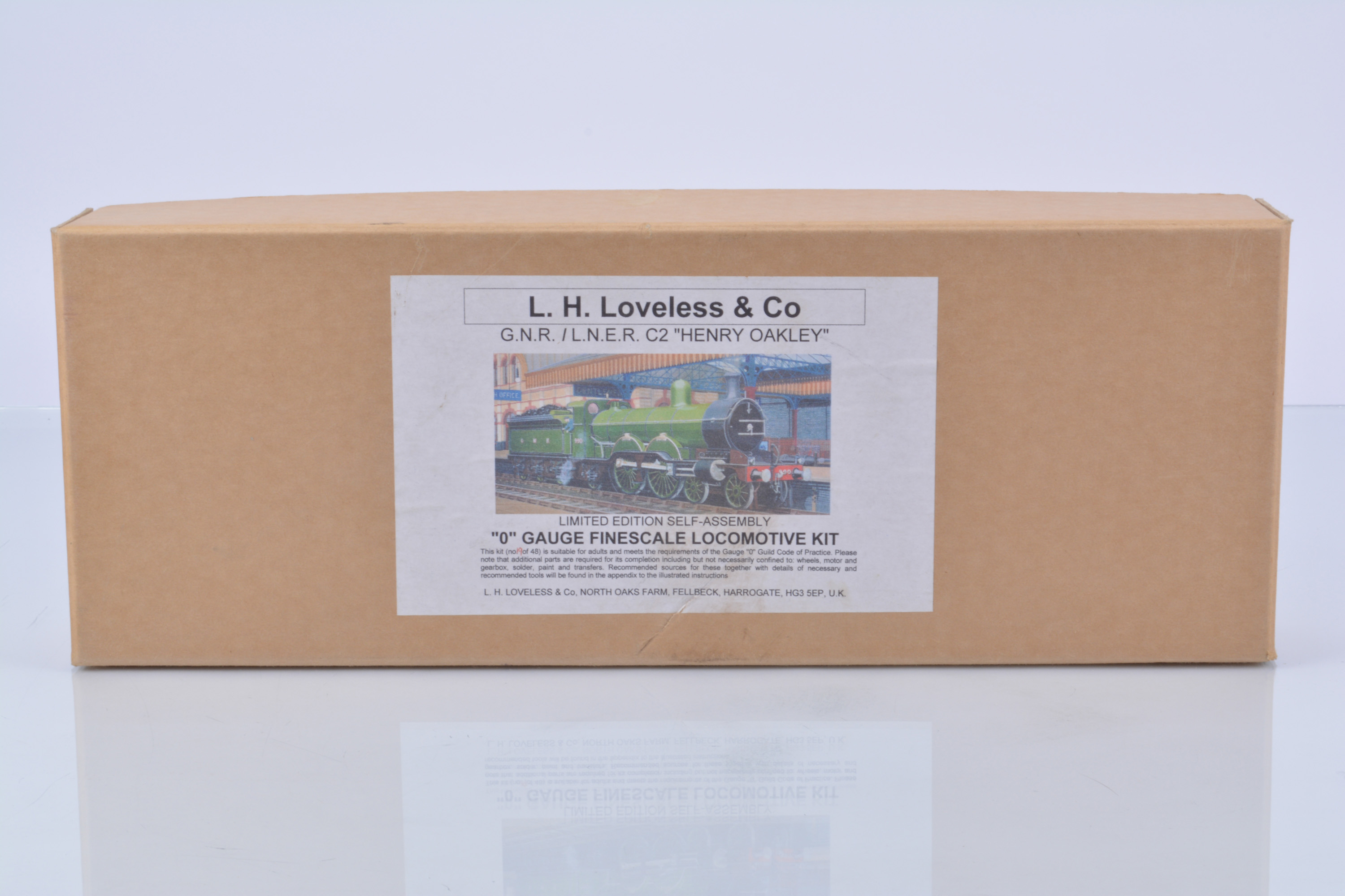 Lot 113 - A Finescale 0 Gauge GNR/LNER Ivatt C2 class
