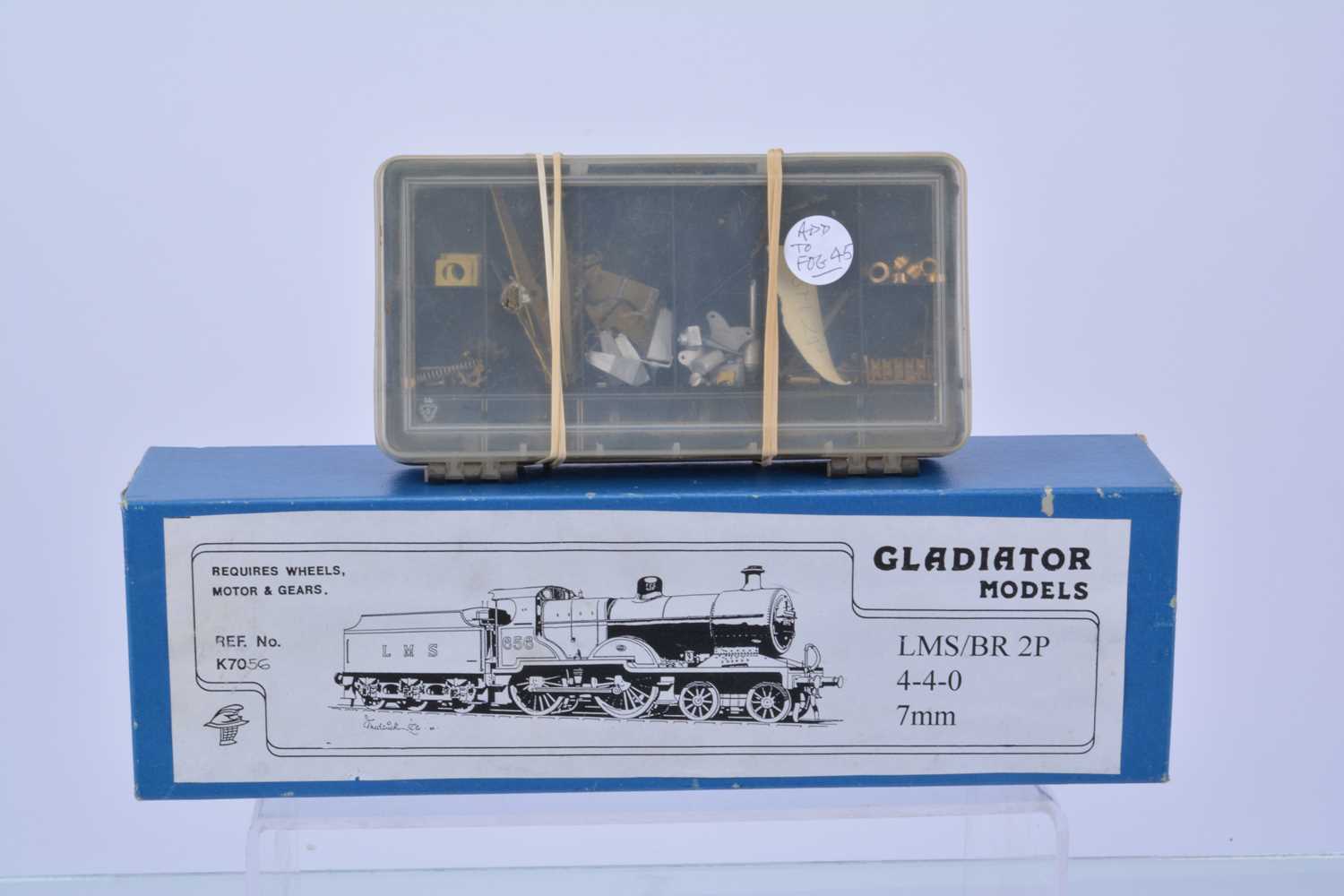 Lot 149 - An unmade Finescale 0 Gauge LMS/BR 2P class