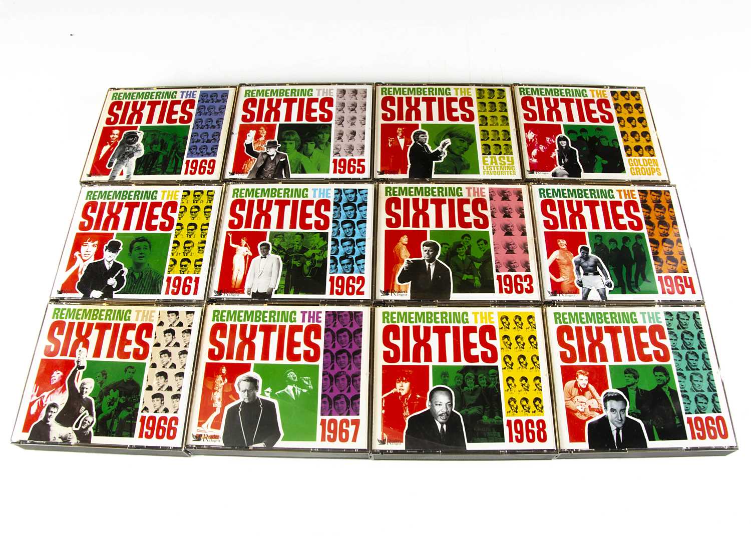 Lot 282 - Remembering The Sixties CD Sets,
