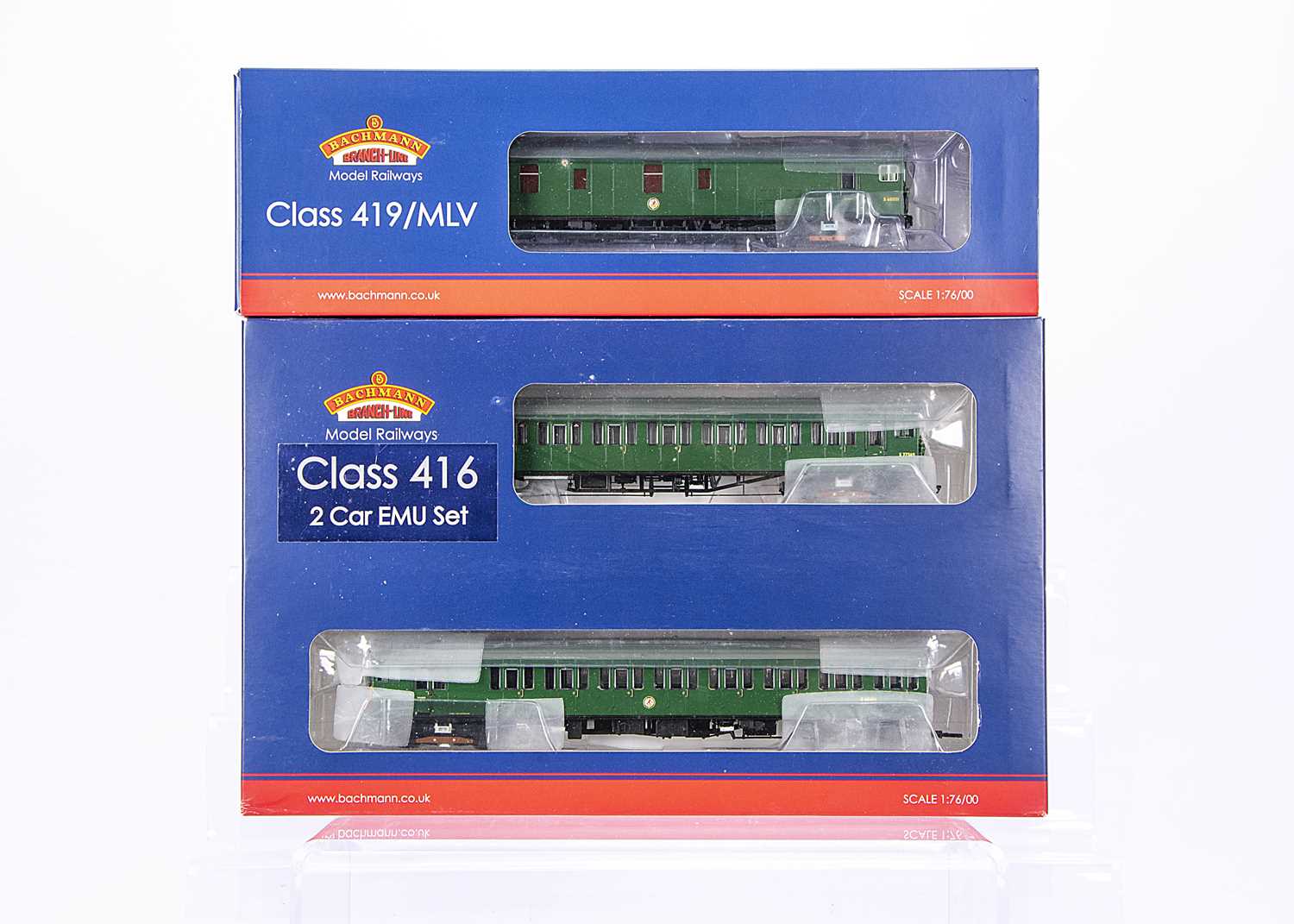 Lot 473 - Bachmann 00 Gauge BR SR green Electric