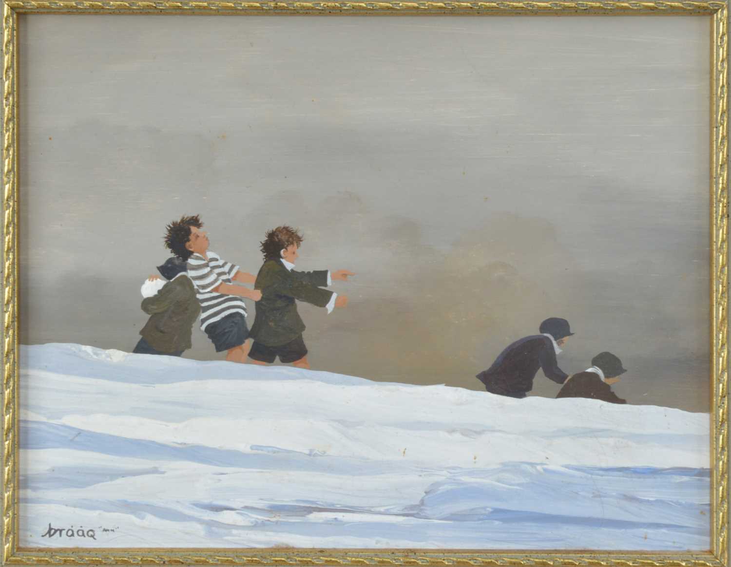 Lot 121 - AR Brian Shields 'Braaq' (British,