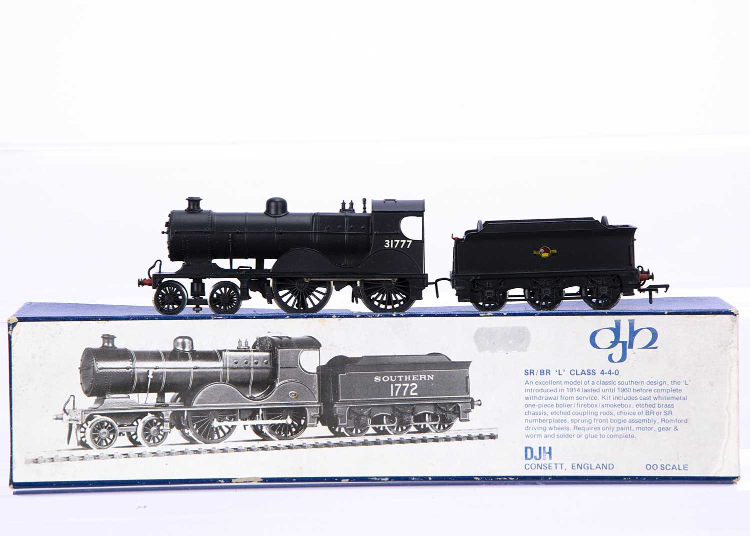 Lot 563 - DJH 00 Gauge kitbuilt BR black Class L1