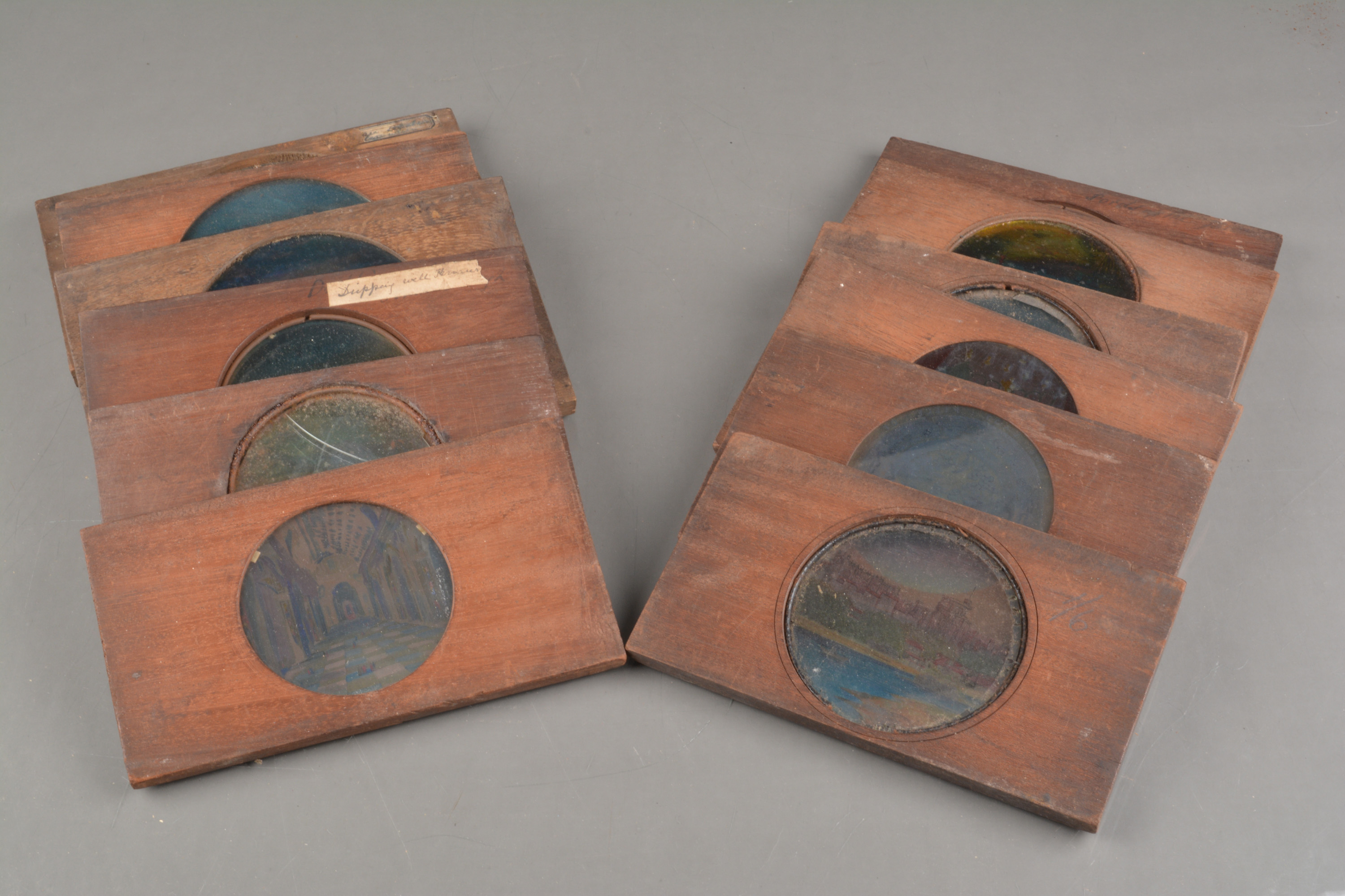 Lot 34 - Magic Lantern Slides,