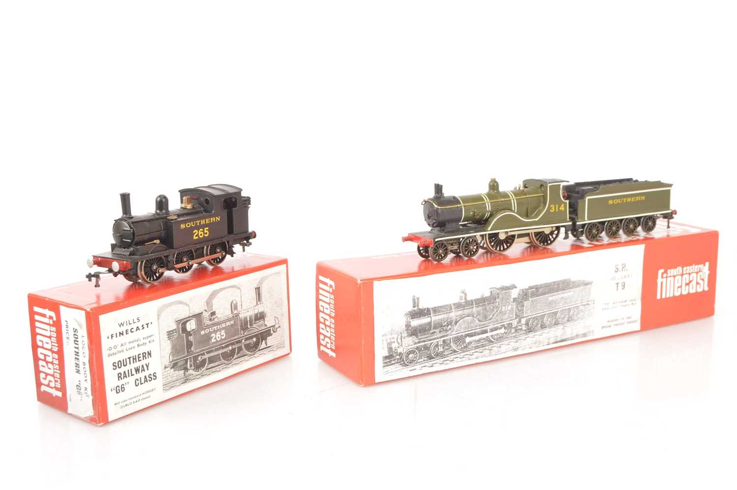 Lot 313 - Pair of South Eastern Finecast 00 Gauge