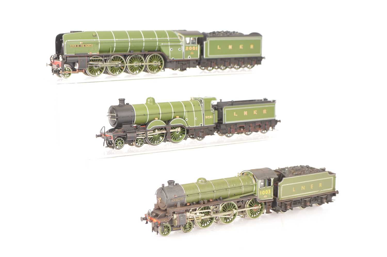 Lot 317 - Bachmann Hornby and Kitbuilt 00 Gauge LNER