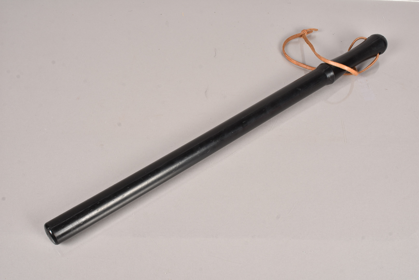 Lot 442 - A large hard rubber Police Truncheon,