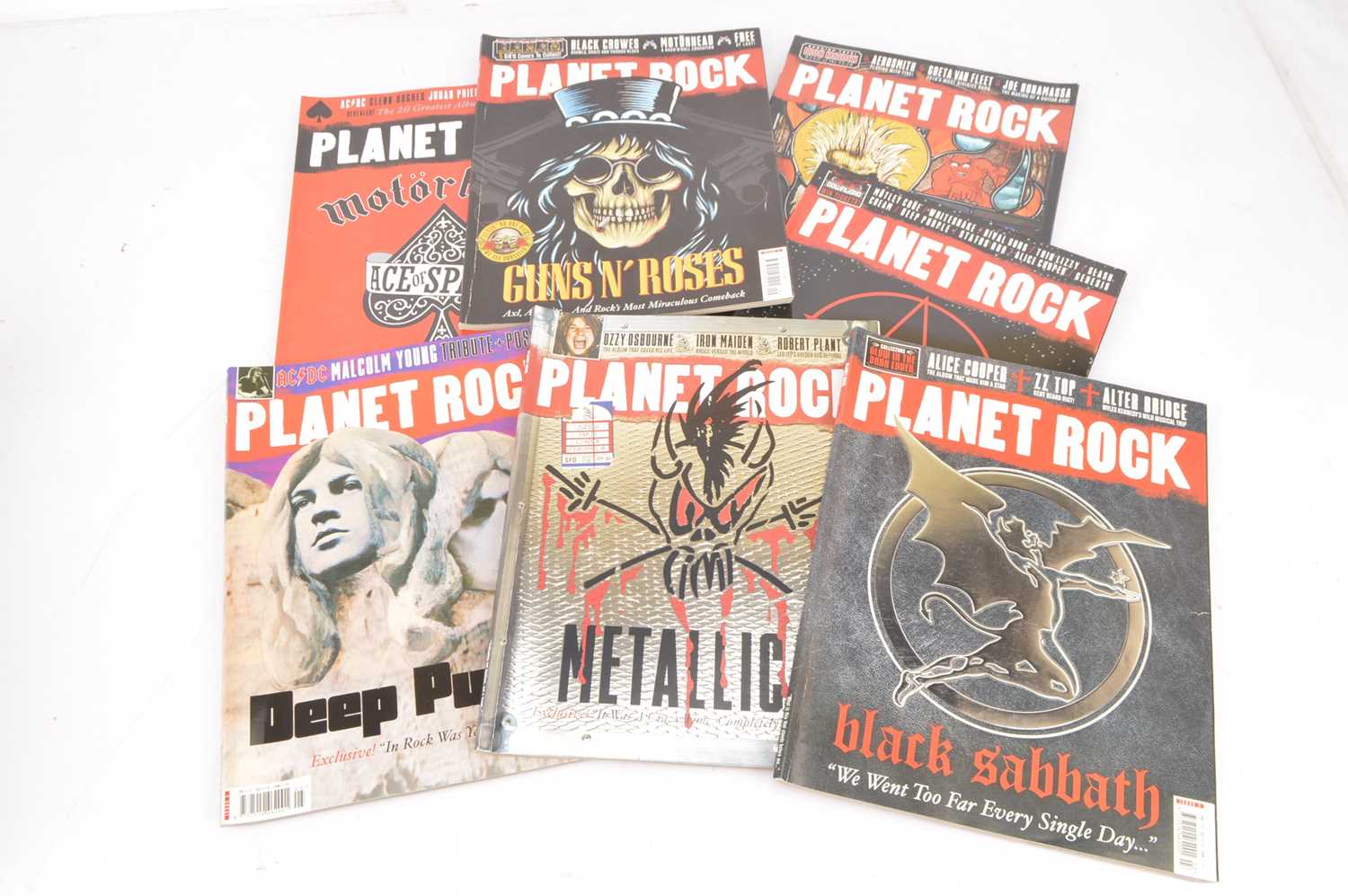Lot 304 - Planet Rock Magazines,