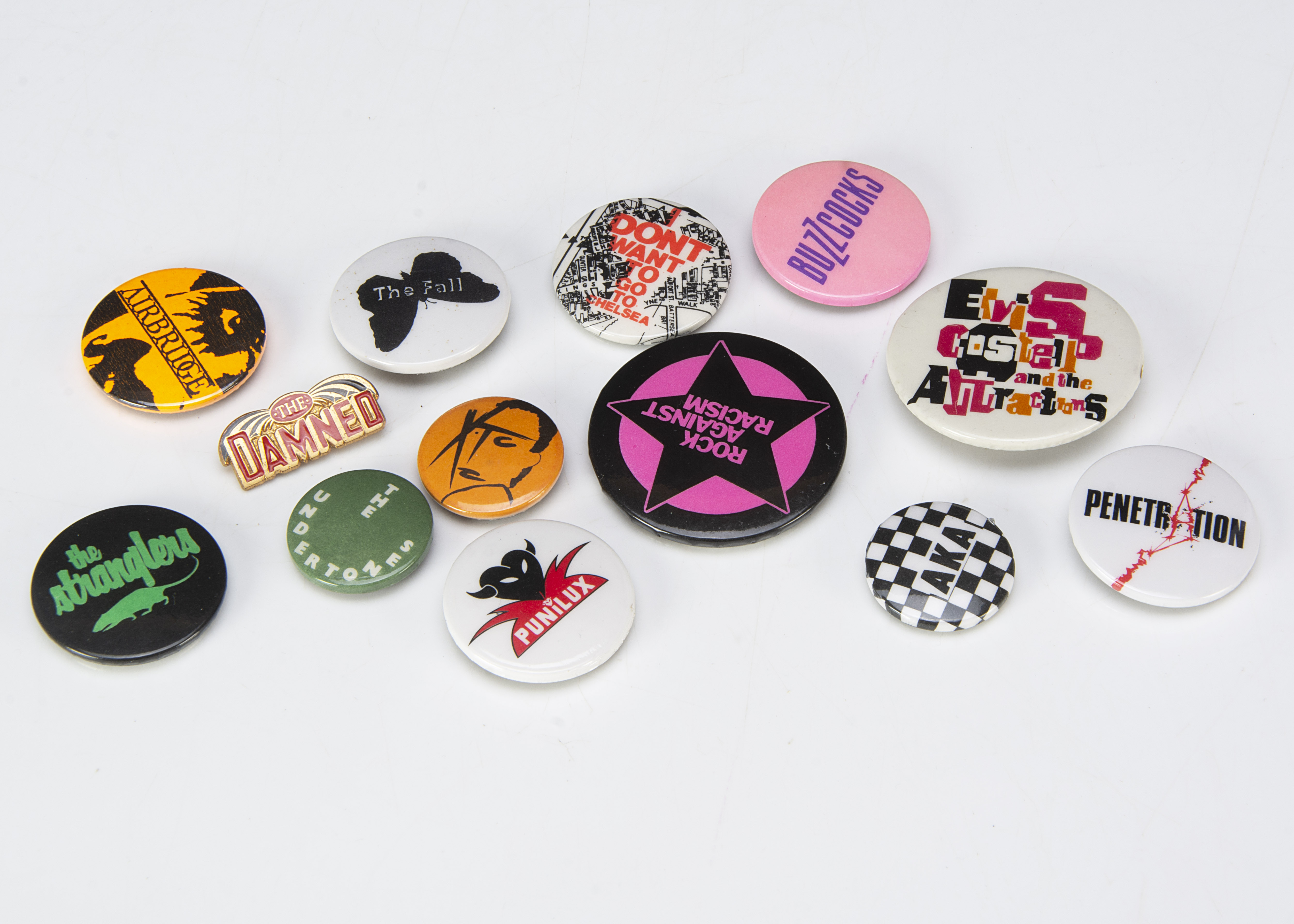 Lot 313 - Punk / New Wave Pin Badges,