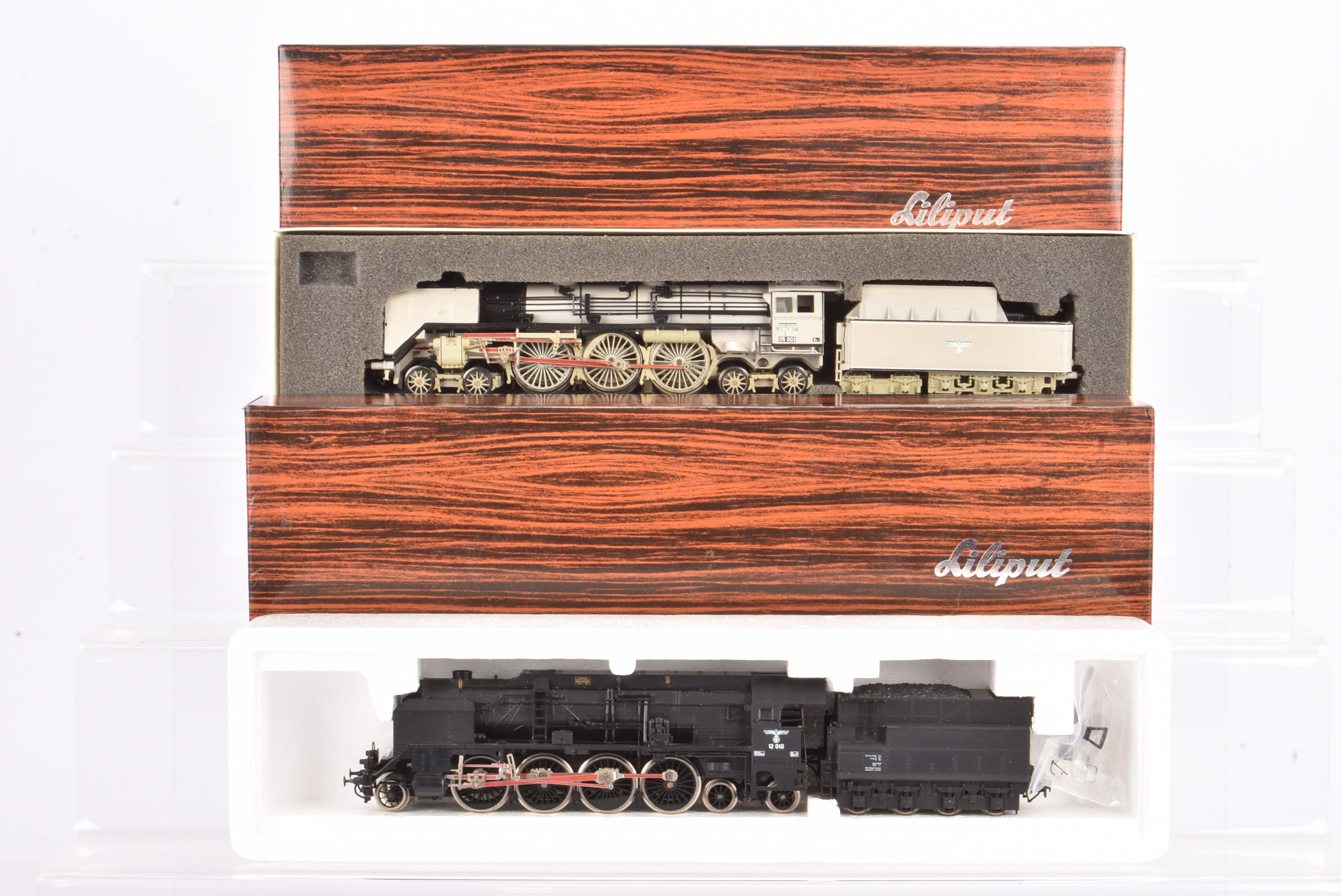 Lot 733 - Liliput HO Gauge German Steam Locomotives