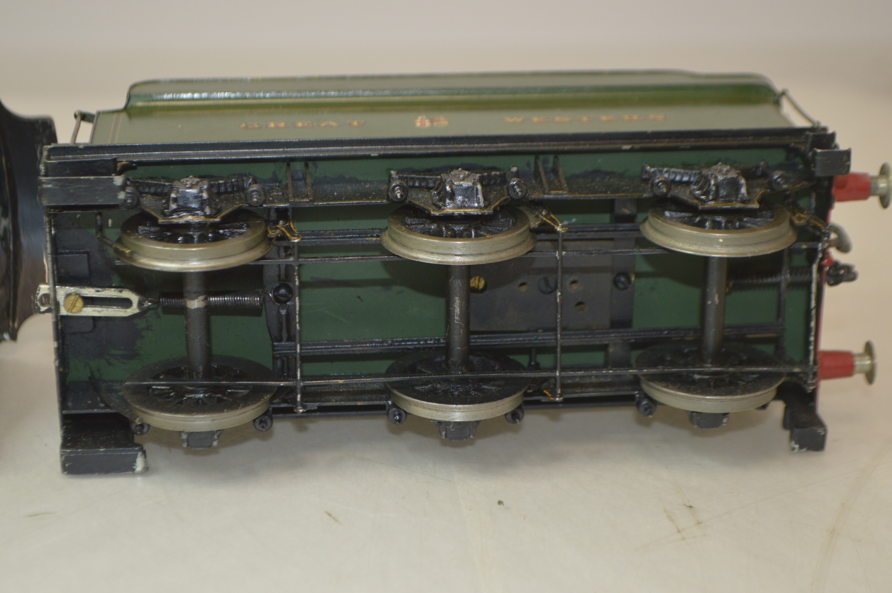 Lot 181 - A (probably) kit-built 0 Gauge 3-rail/stud
