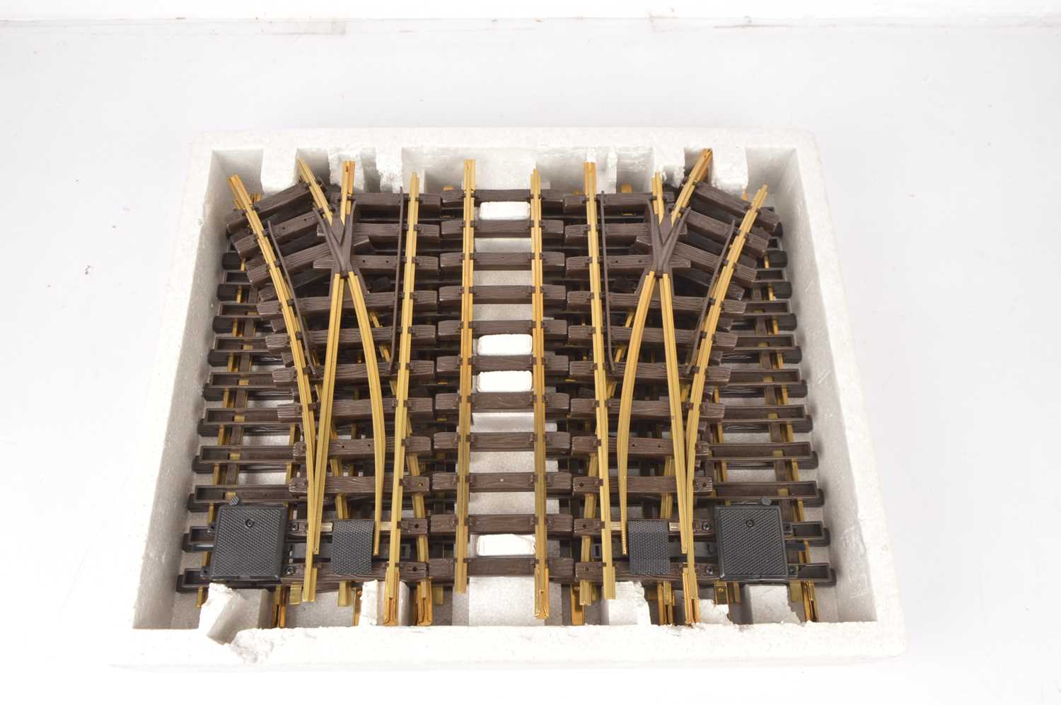 Lot 765 - LGB G Gauge Station Track Set,