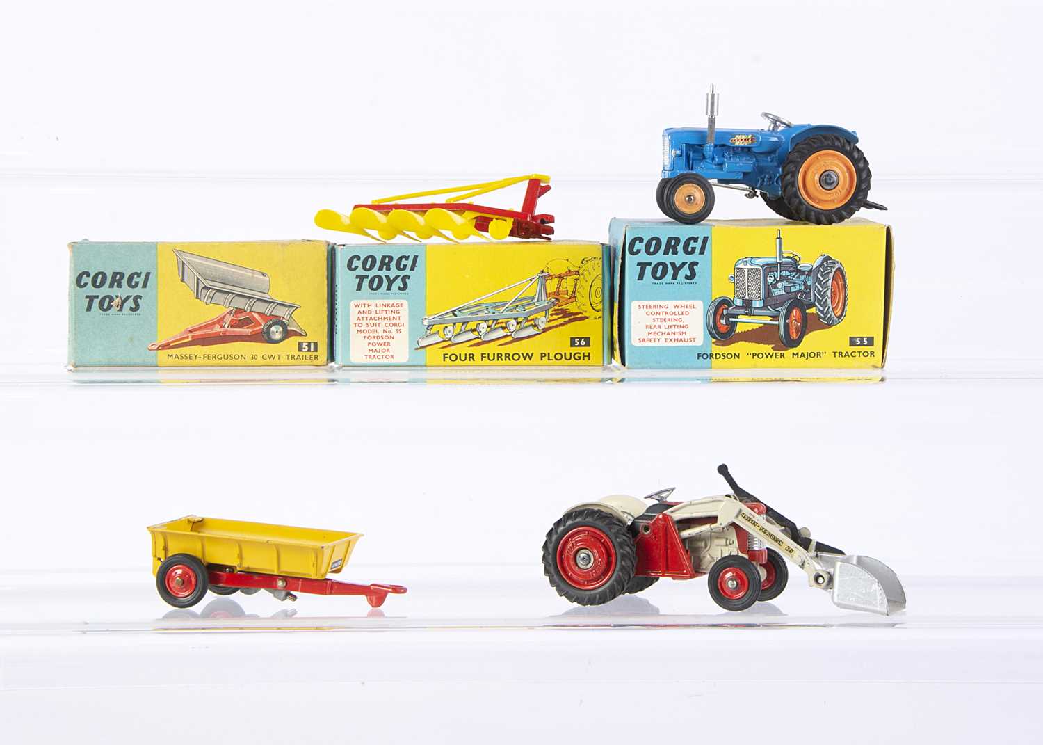 Lot 239 - Corgi Farming Models,