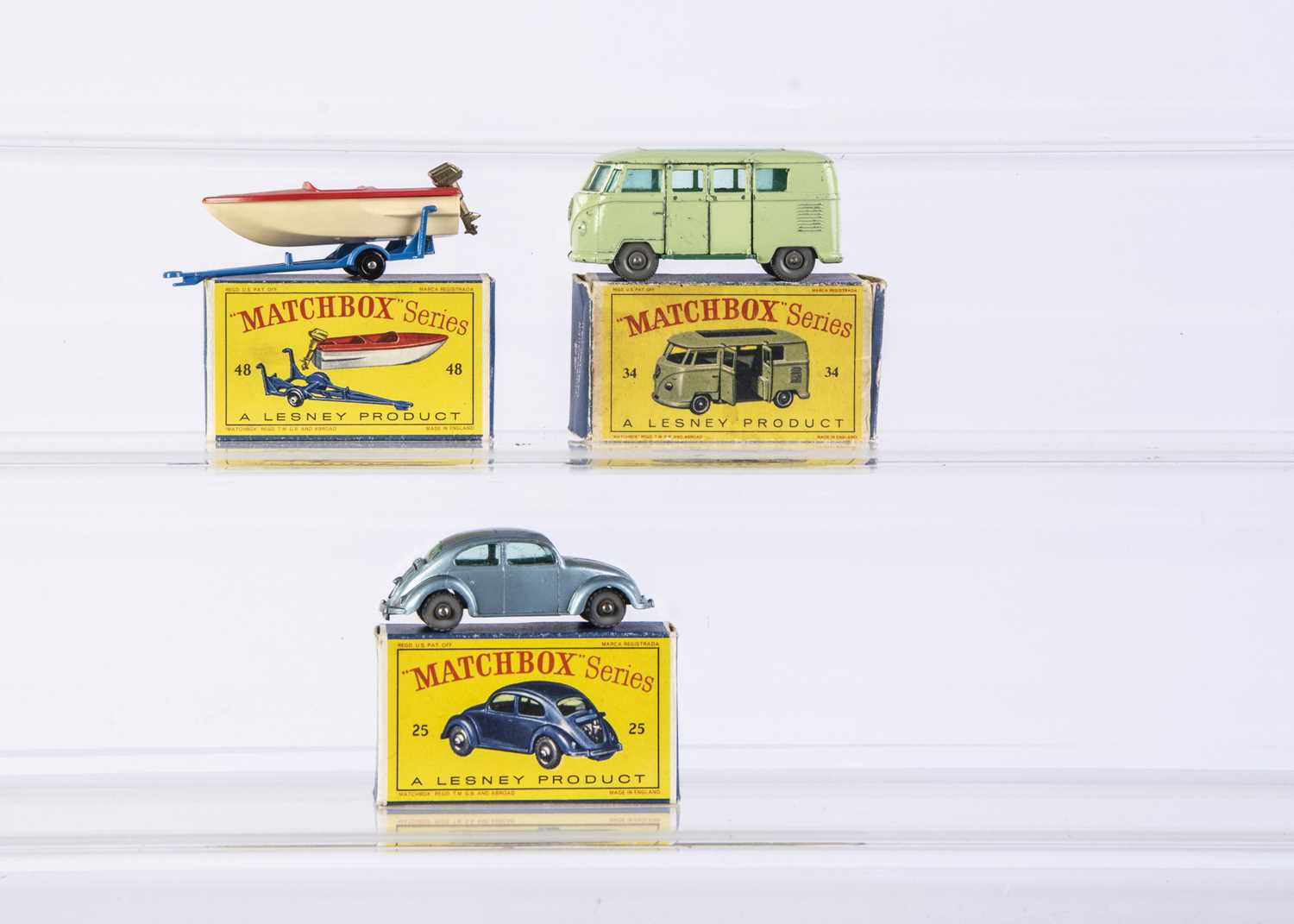 Lot 294 - Three Boxed Matchbox Lesney Models,