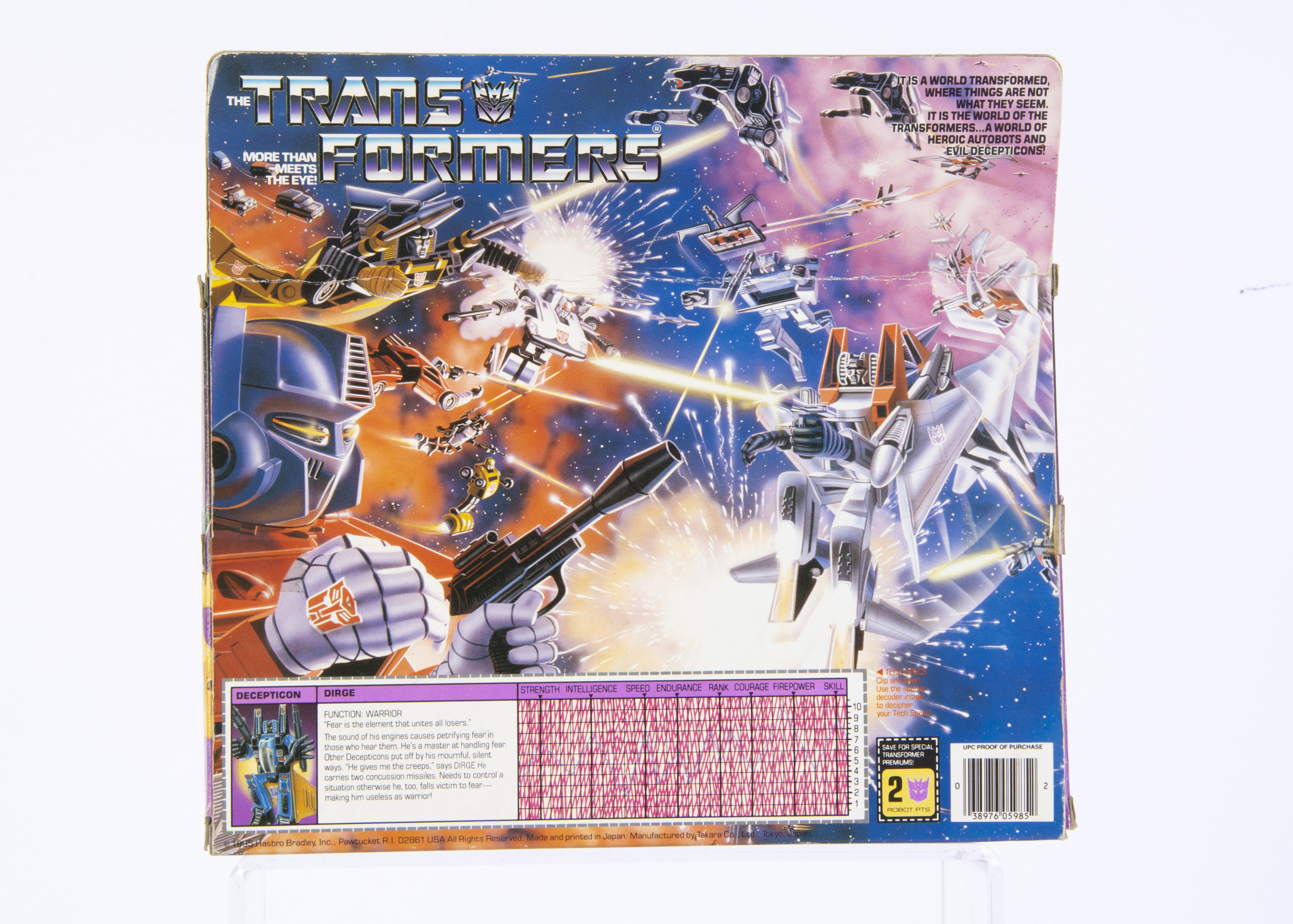 Lot 520 - Vintage Hasbro Transformers G1 Decepticon