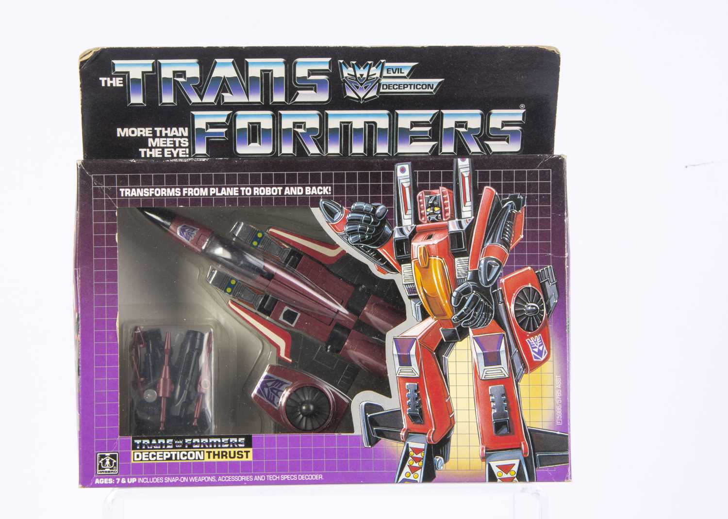 Lot 521 - Vintage Hasbro Transformers G1 Decepticon