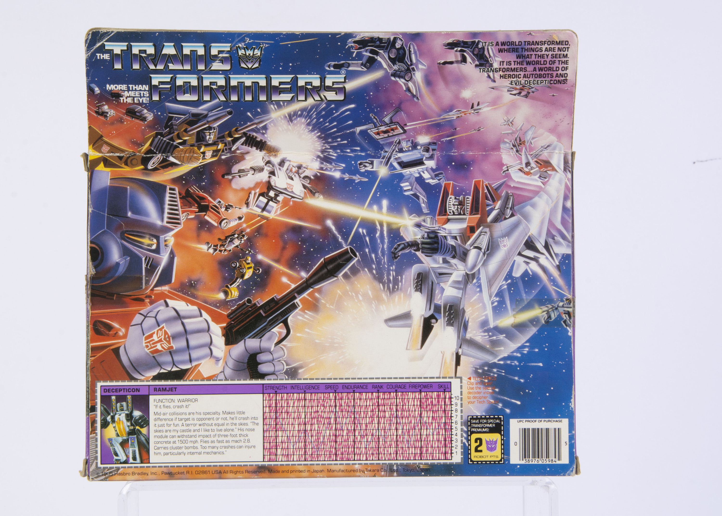 Lot 522 - Vintage Hasbro Transformers G1 Decepticon