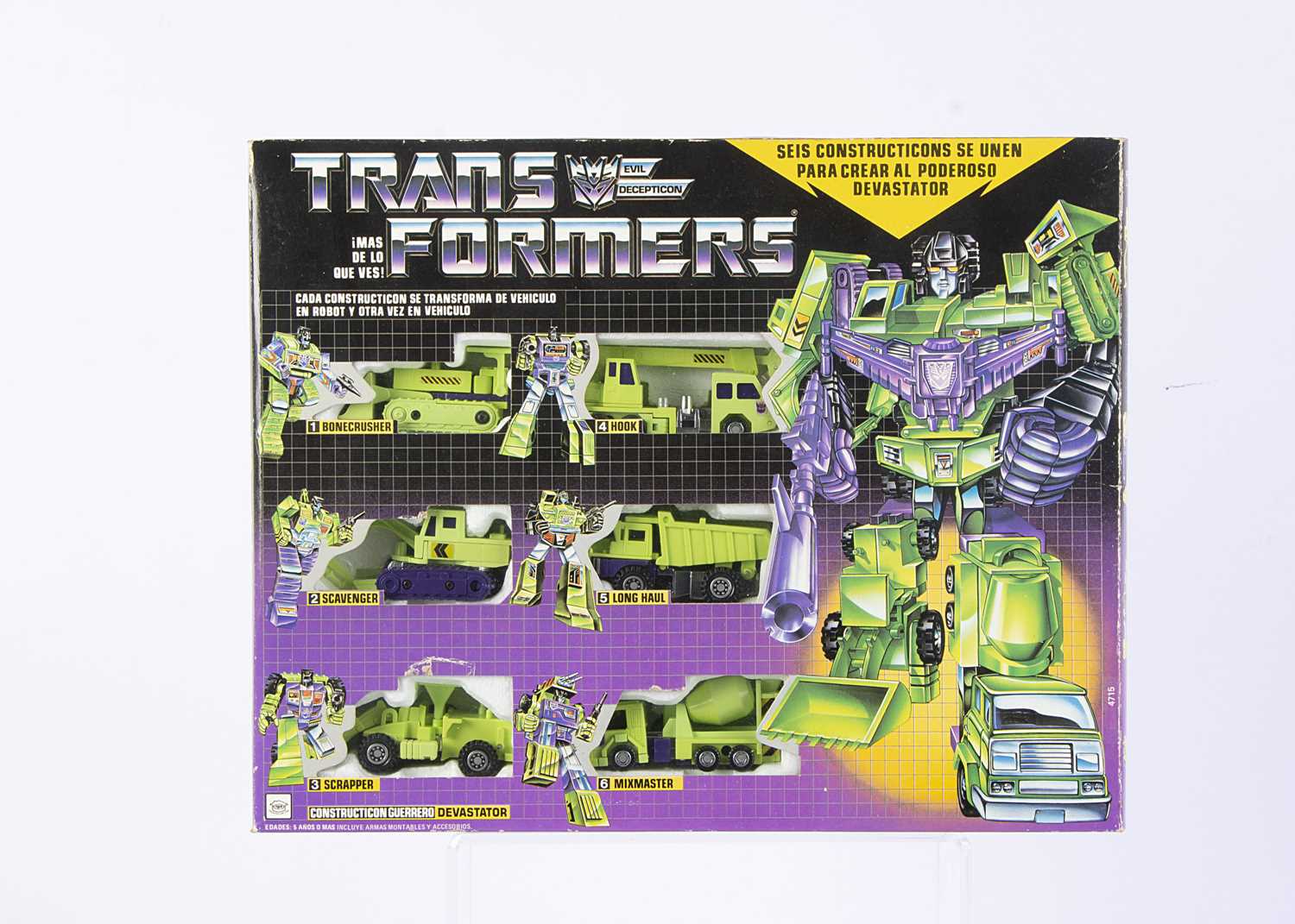 Lot 550 - Vintage IGA (Mexico) Transformers G1