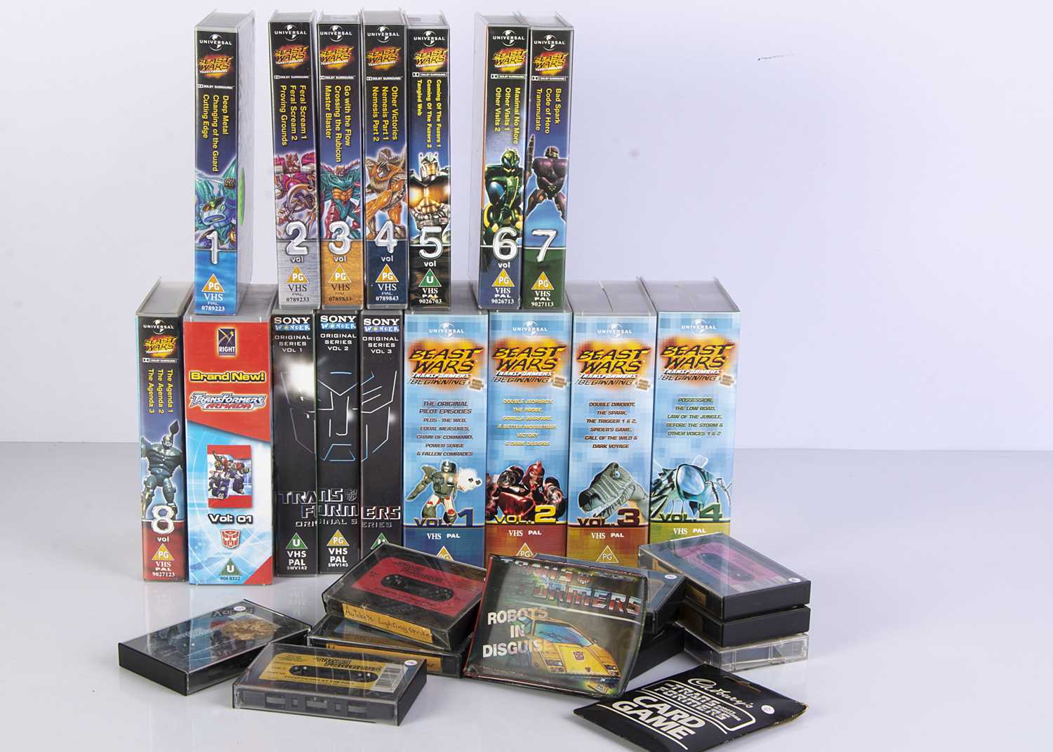 Lot 553 - Transformers VHS, Annuals & Other