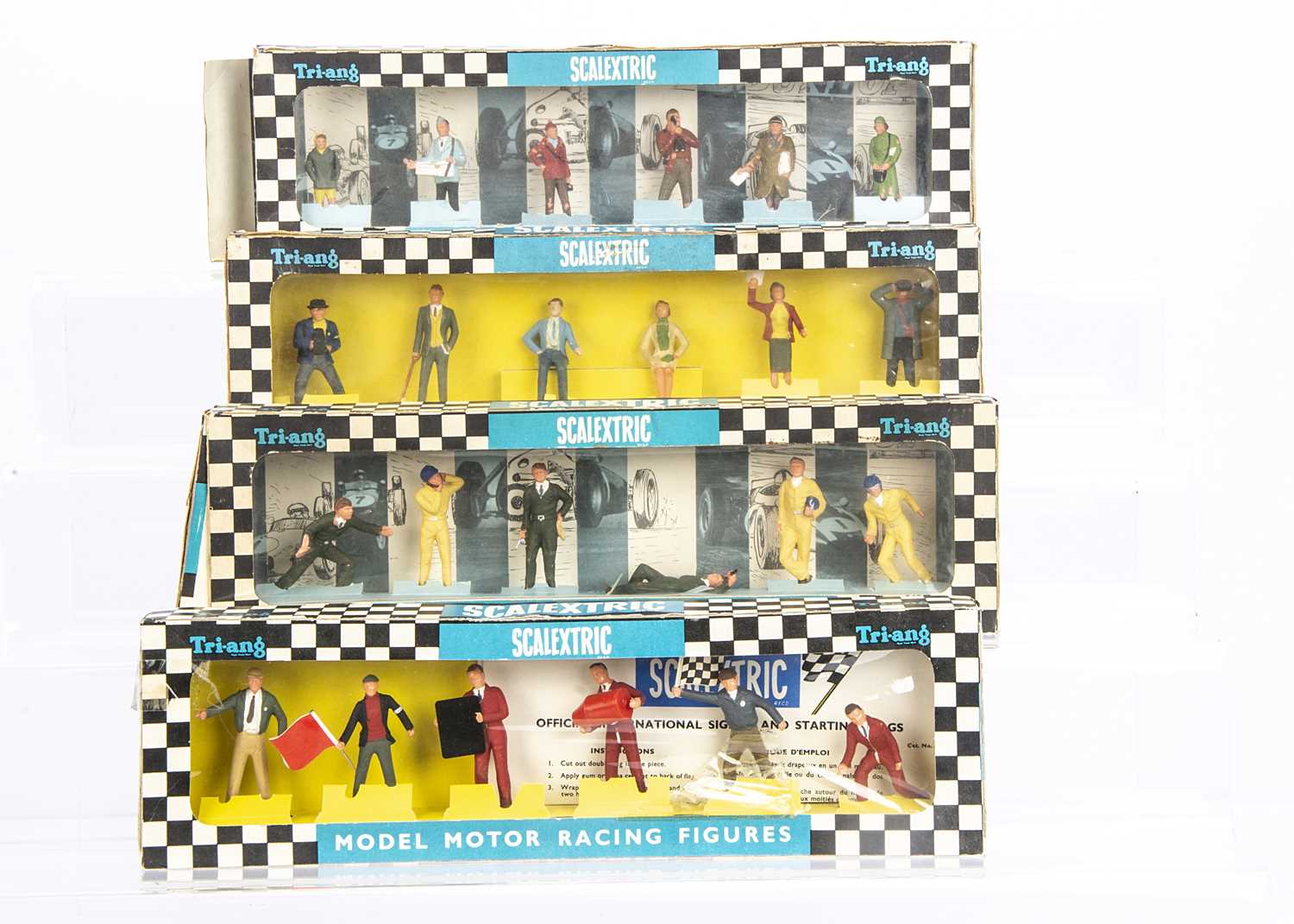 Lot 643 - Tri-ang Scalextric Figure Sets,