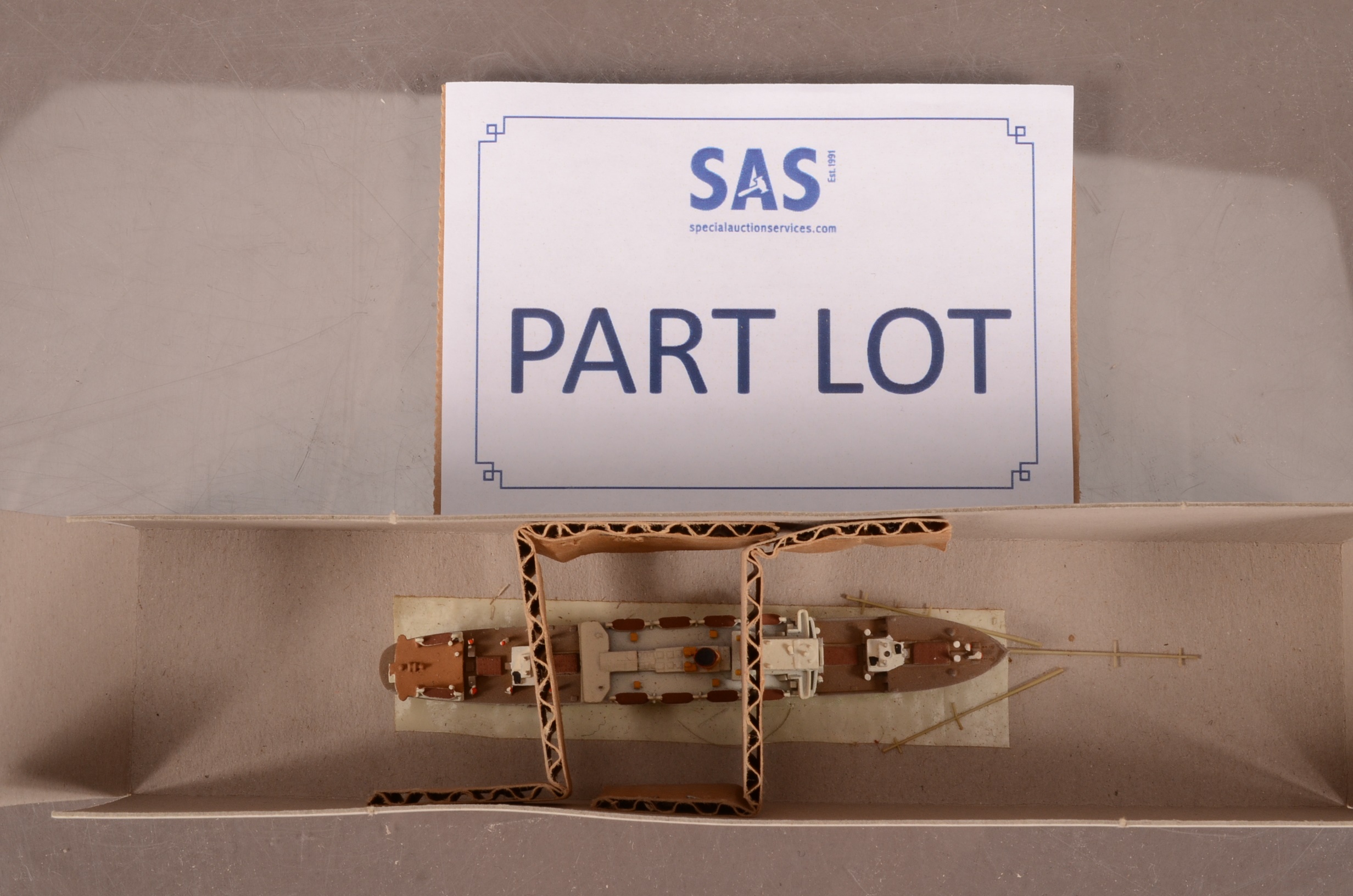 Lot 824 - Waterline Models 1:1200 scale,