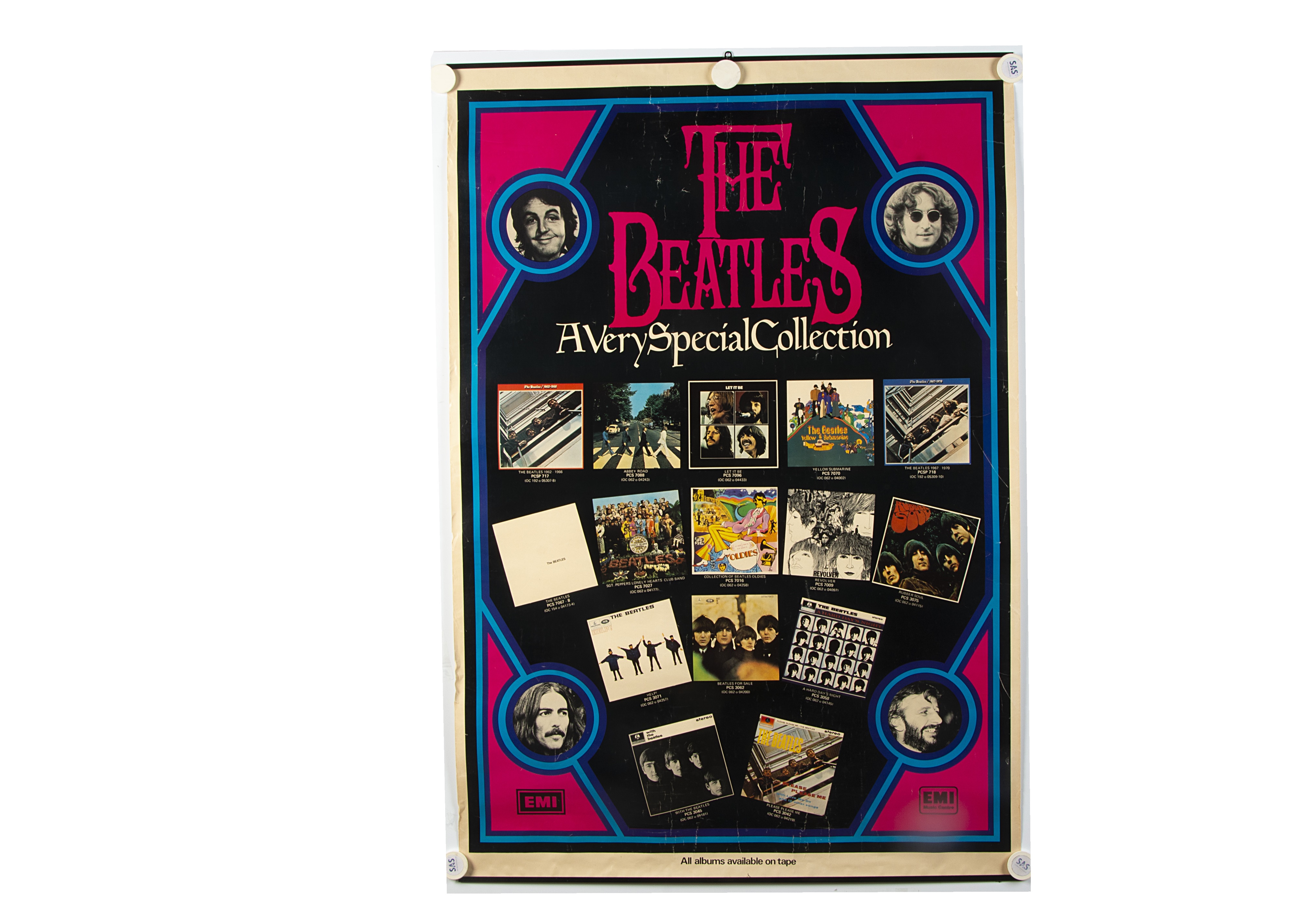 Lot 385 - Beatles / Solo Posters,