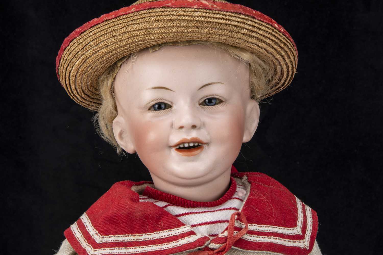 Lot 324 - A rare SFBJ 229 laughing character boy,