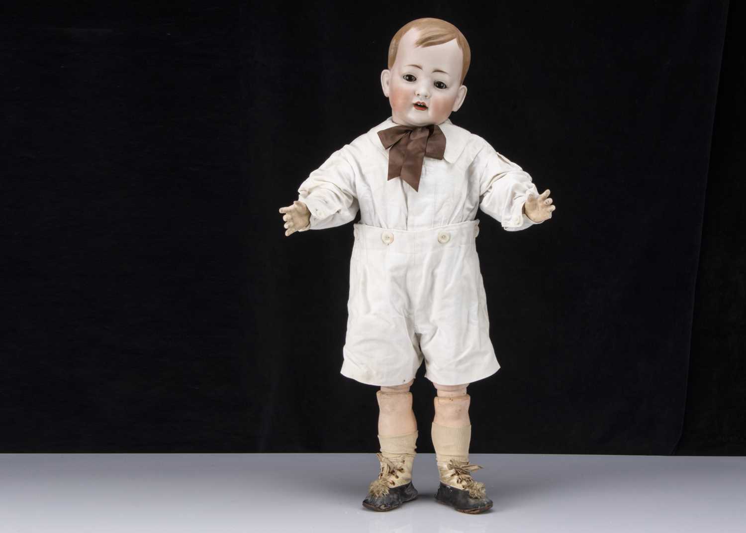 Lot 335 - A rare large Kley & Hahn 166 character boy,
