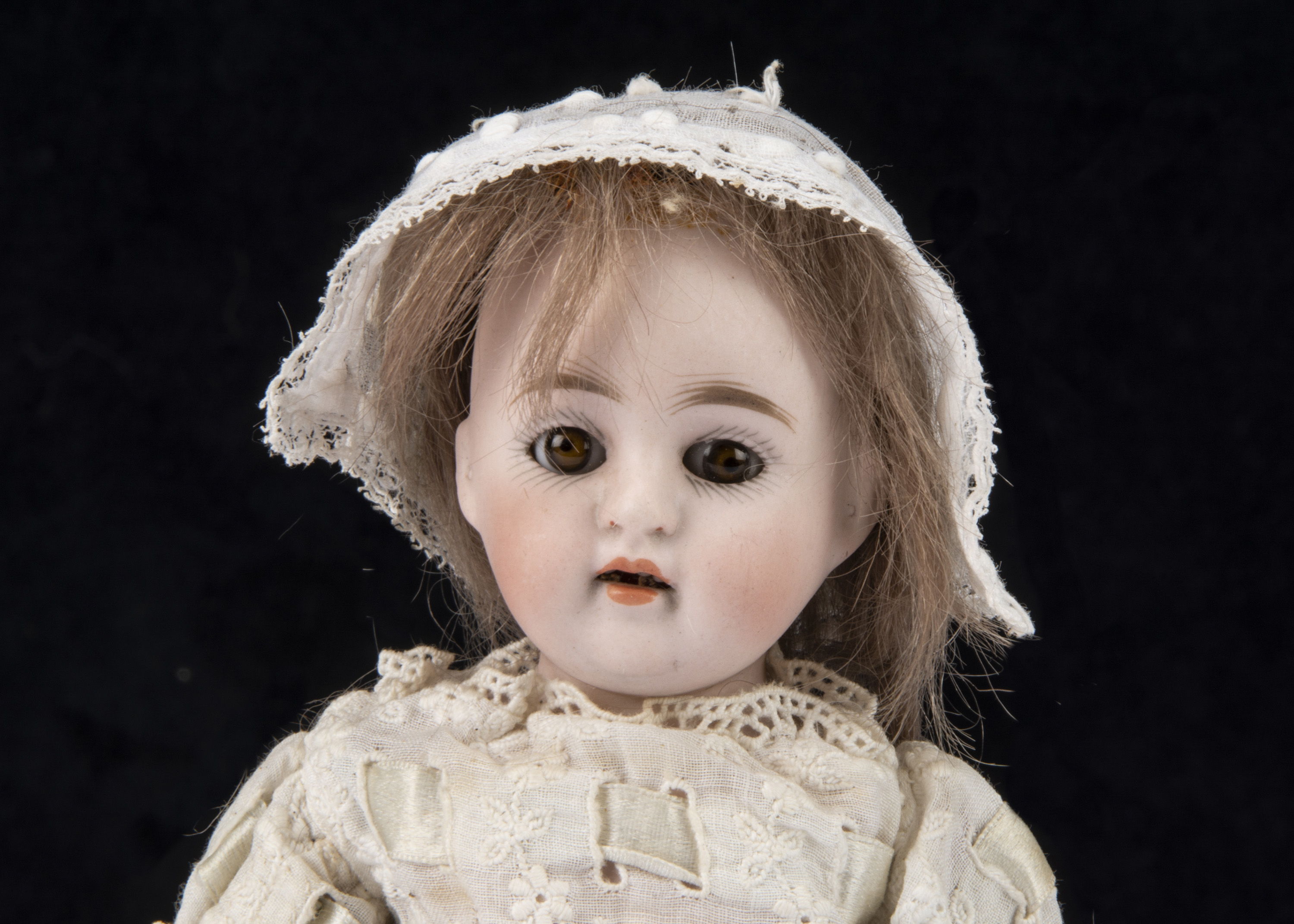Lot 376 - A small Kestner all-bisque 150 child doll,