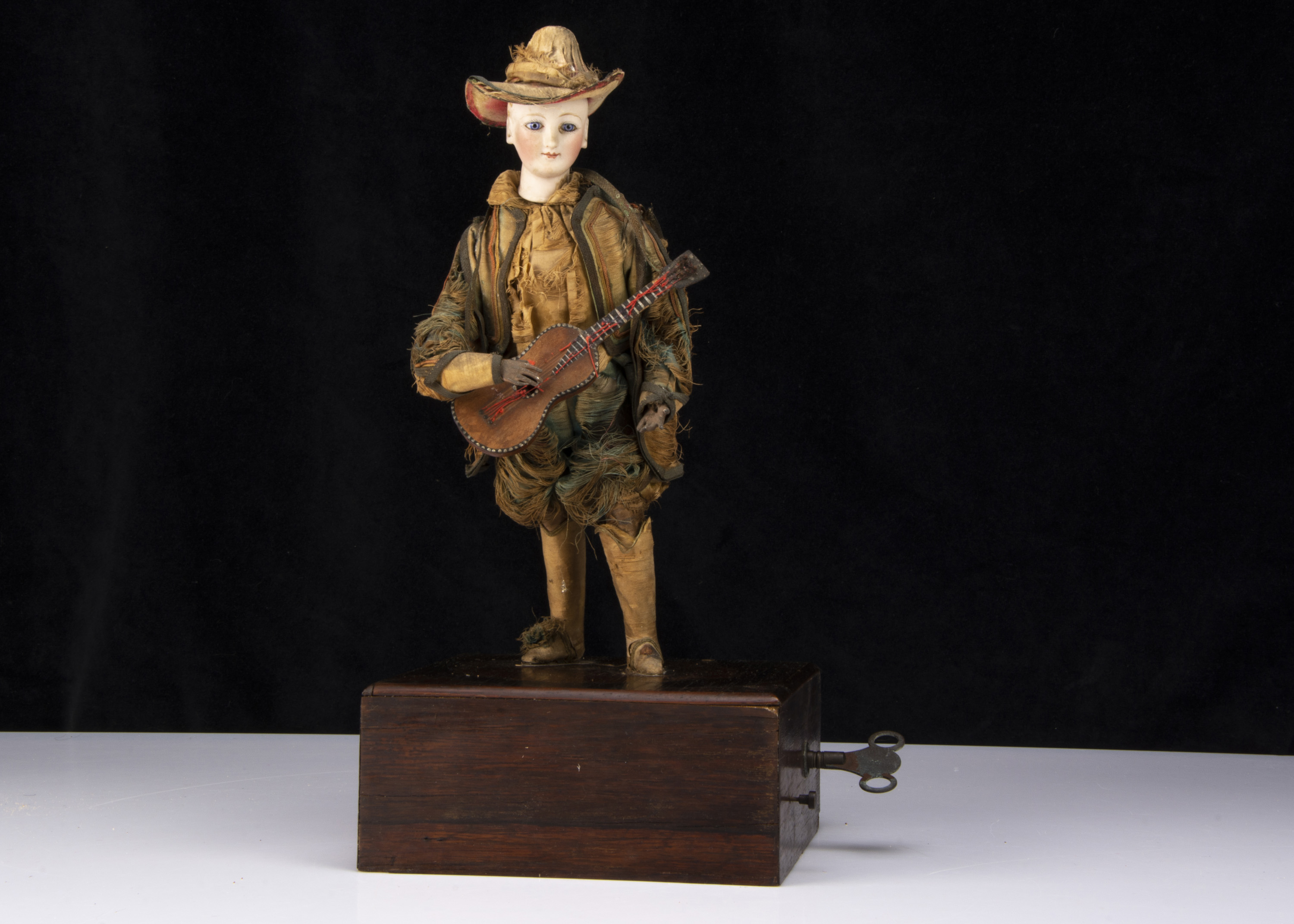 Lot 384 - An early Gustav Vichy automaton guitar