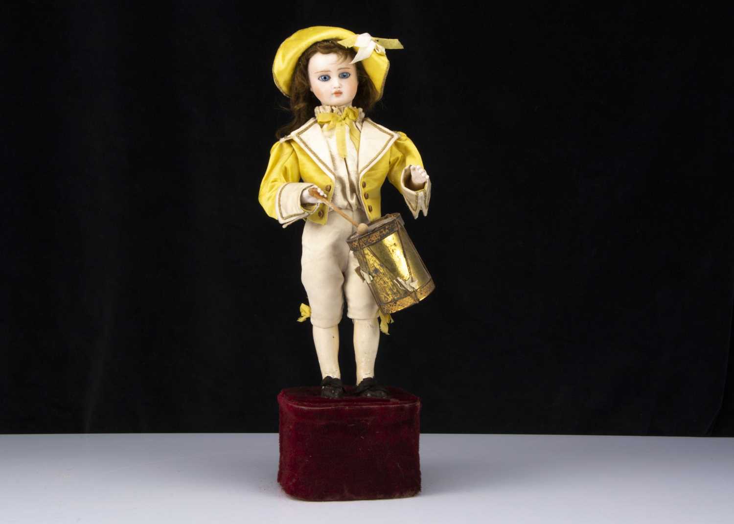 Lot 385 - A Leopold Lambert automaton drummer boy,