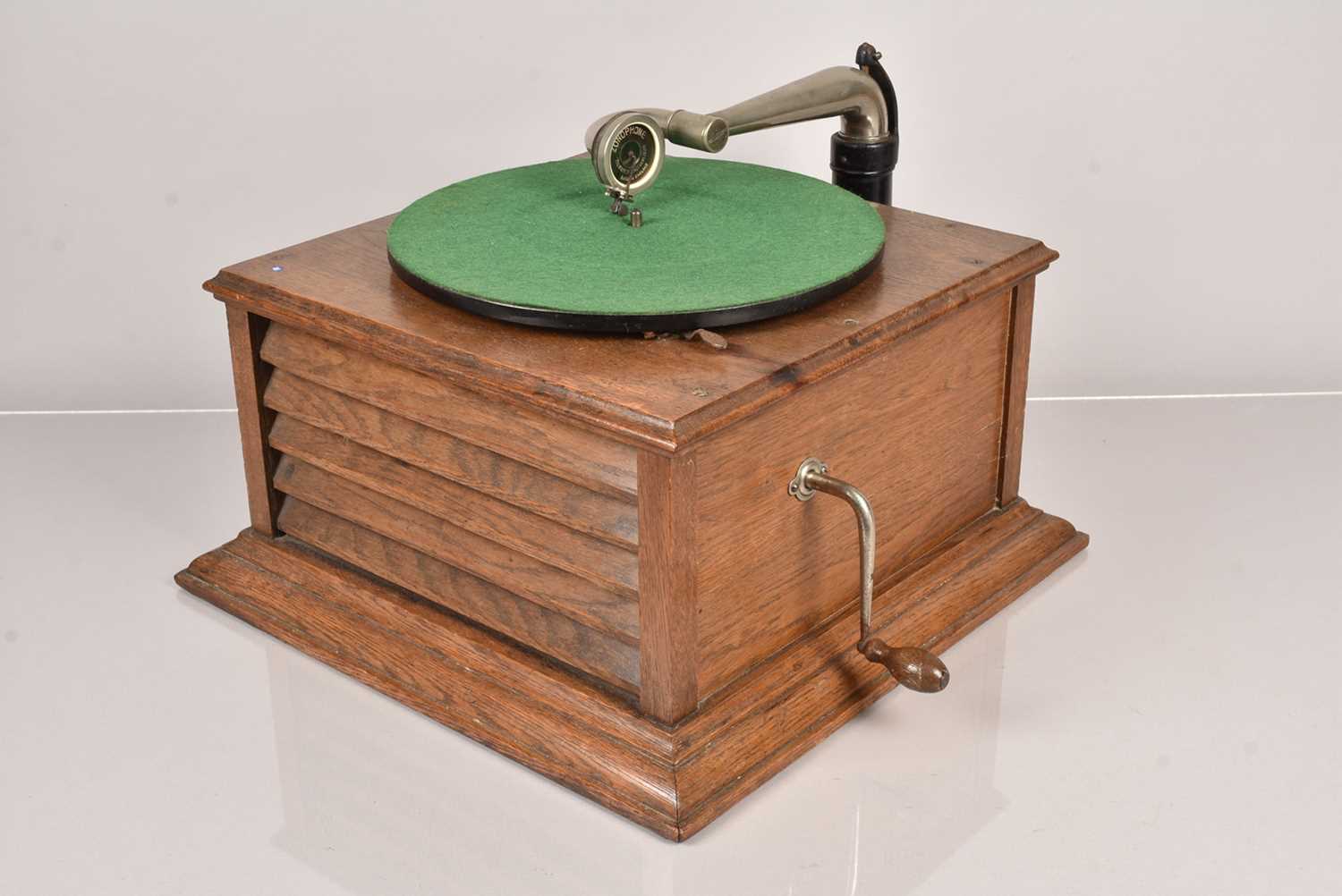 Lot 35 - Hornless gramophones,