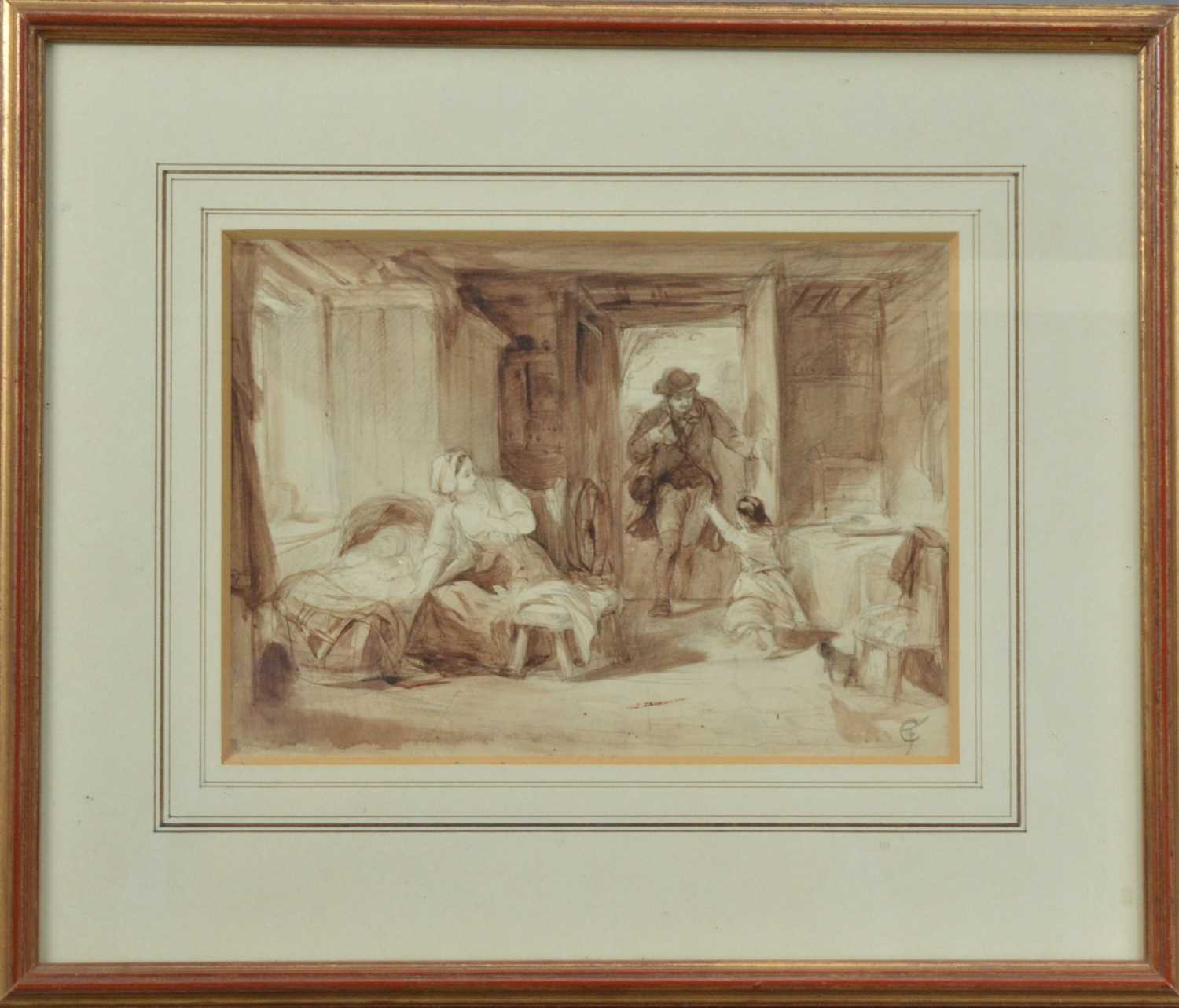 Lot 391 - Attributed to Frederick Goodall RA (British