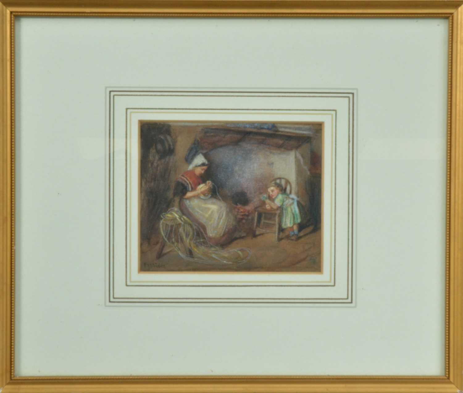 Lot 422 - Frederick Shields (British 1833-1911),