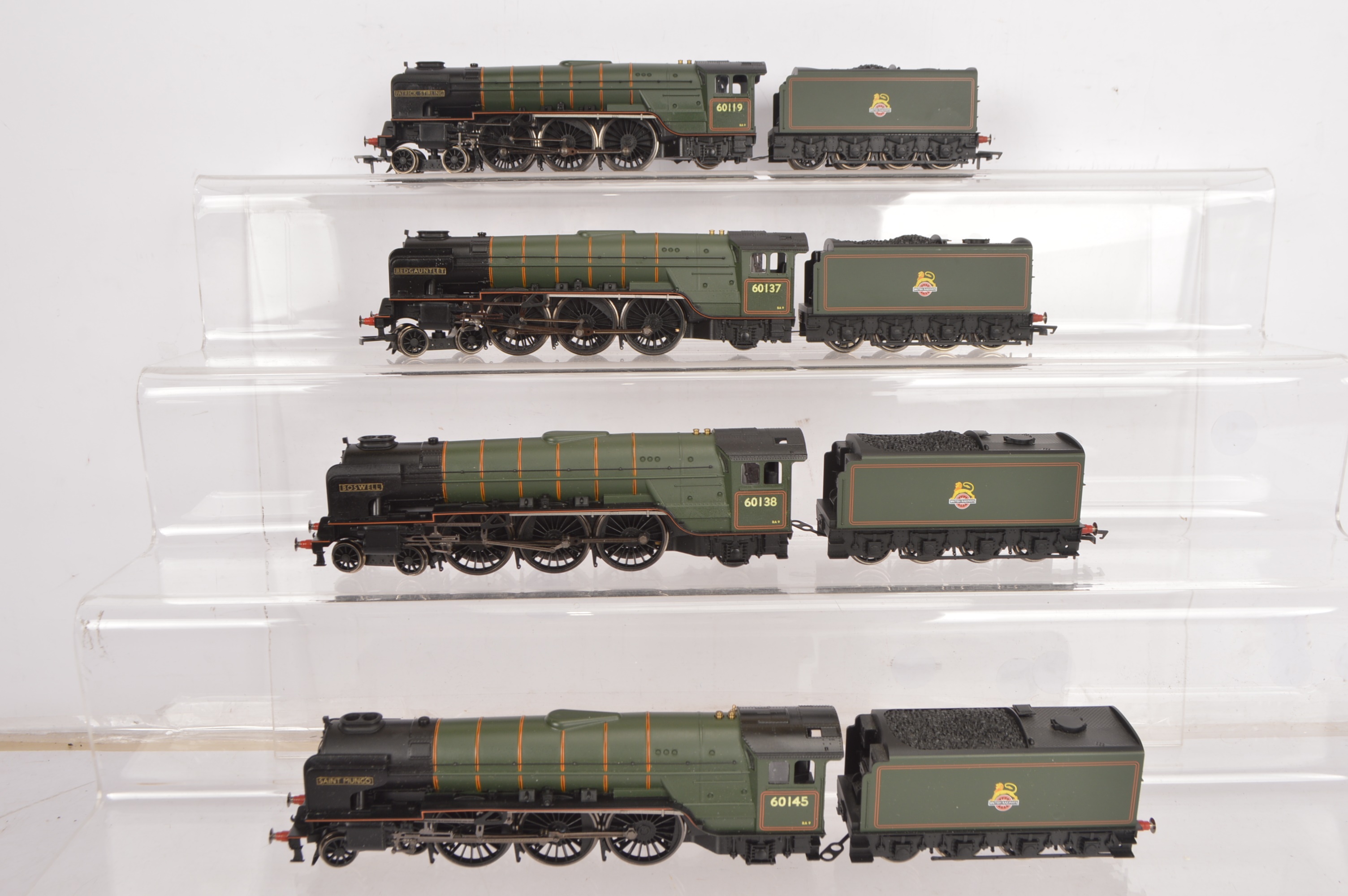 Lot 52 - Hornby BR green Express Steam Locomotives and