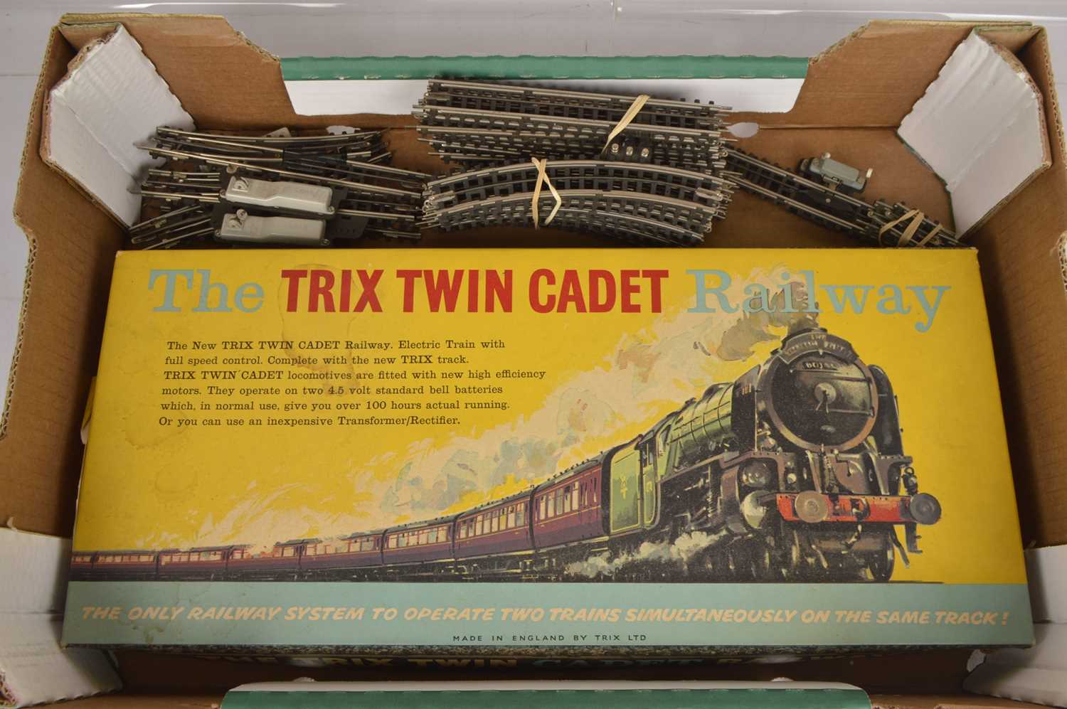 Lot 153 - Trix Twin Cadet 00 Gauge Train Set and