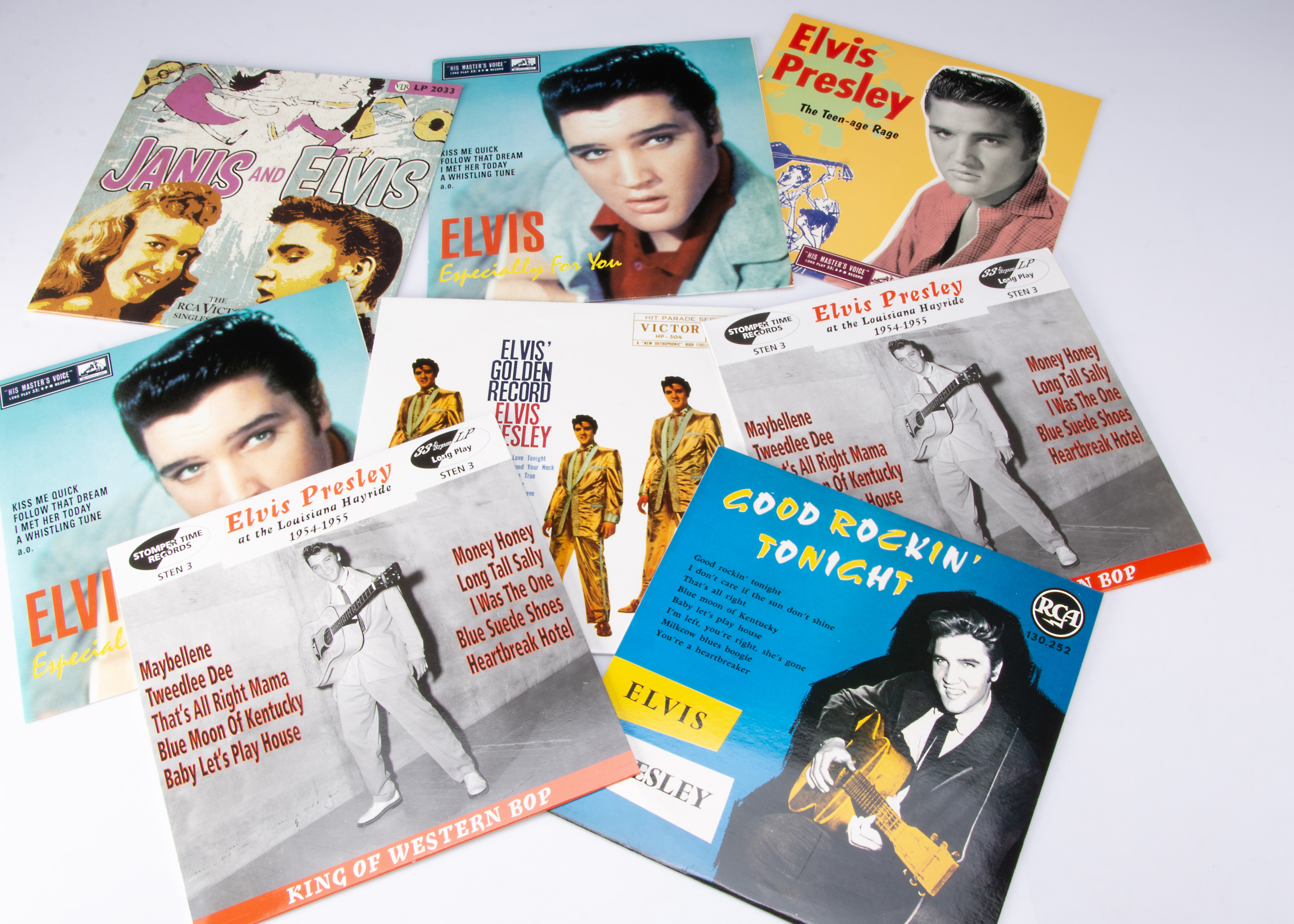 Lot 227 - Elvis Presley 10" LPs,