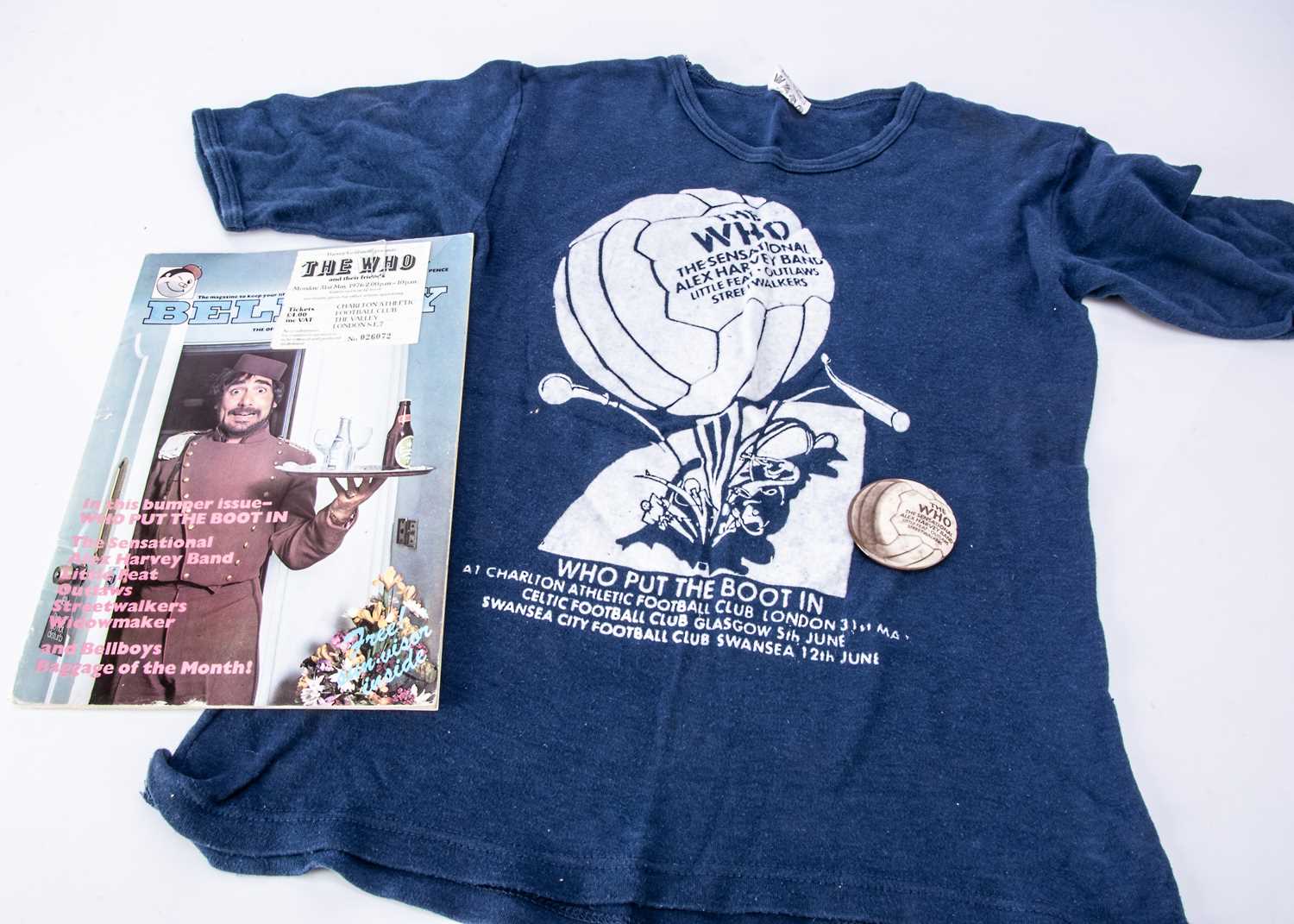 Lot 418 - The Who Concert memorabilia,