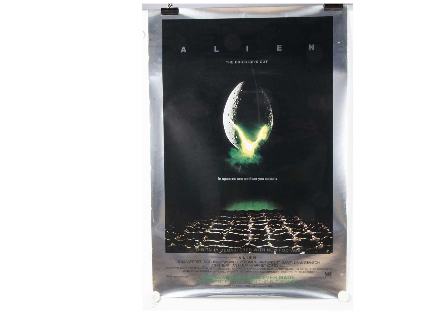 Lot 485 - Alien One Sheet Poster,
