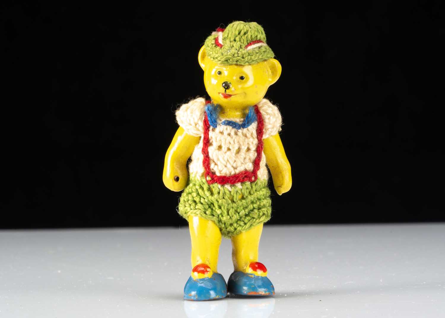 Lot 308 - An unusual Hertwig painted all-bisque dolls’