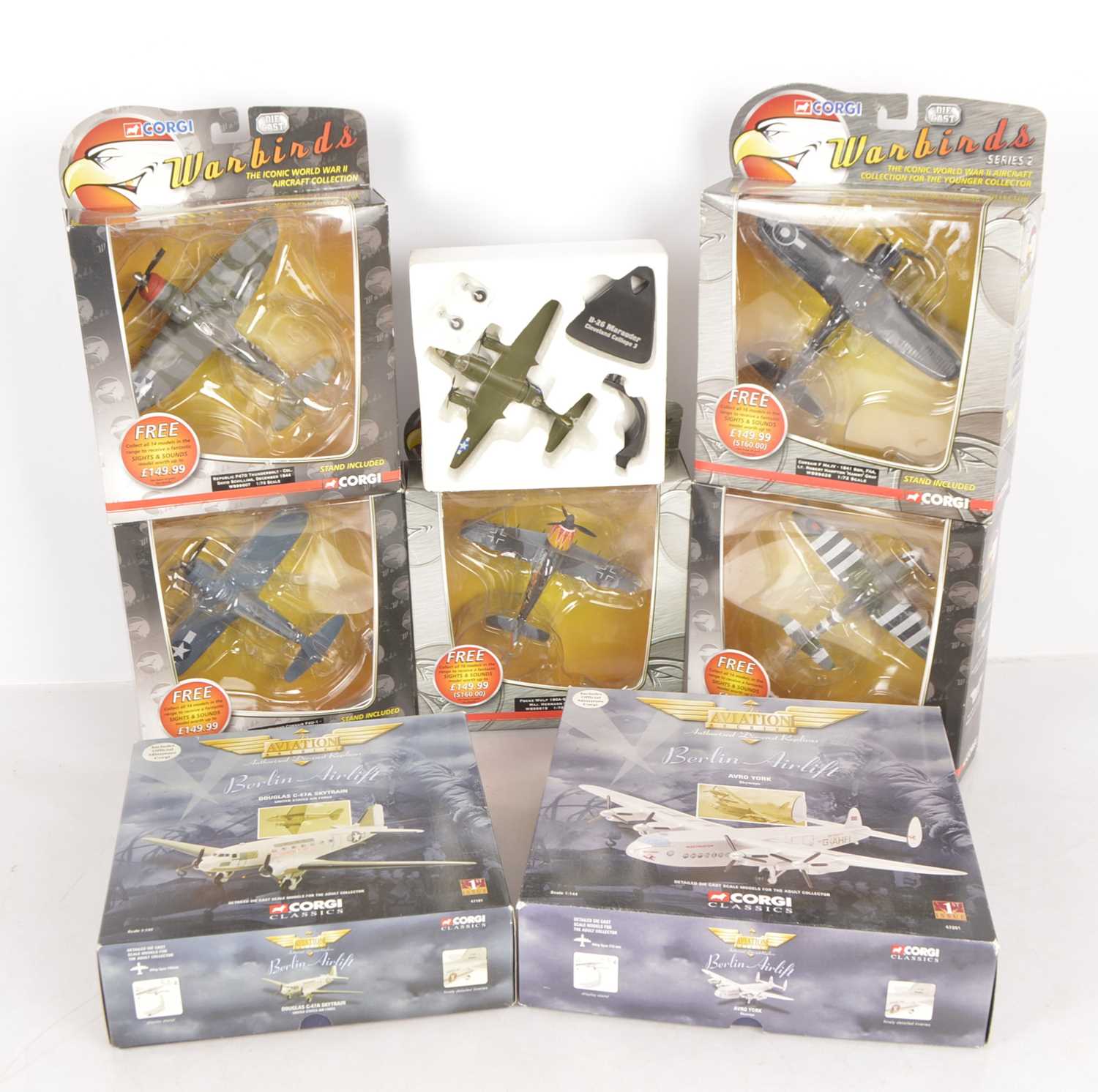 Lot 303 - Corgi and Atlas WWII and Postwar Military