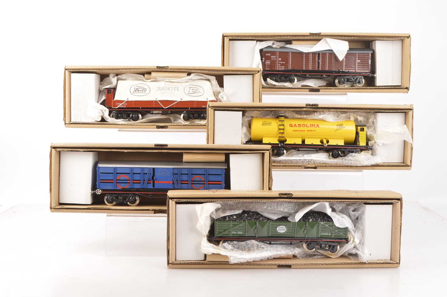 Lot 773 - 1980's boxed Paya Goods bogie Rolling Stock