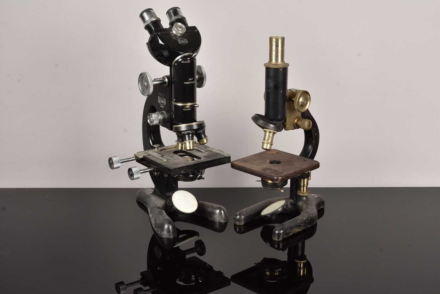 Lot 266 - A Beck Model 48 Microscope,