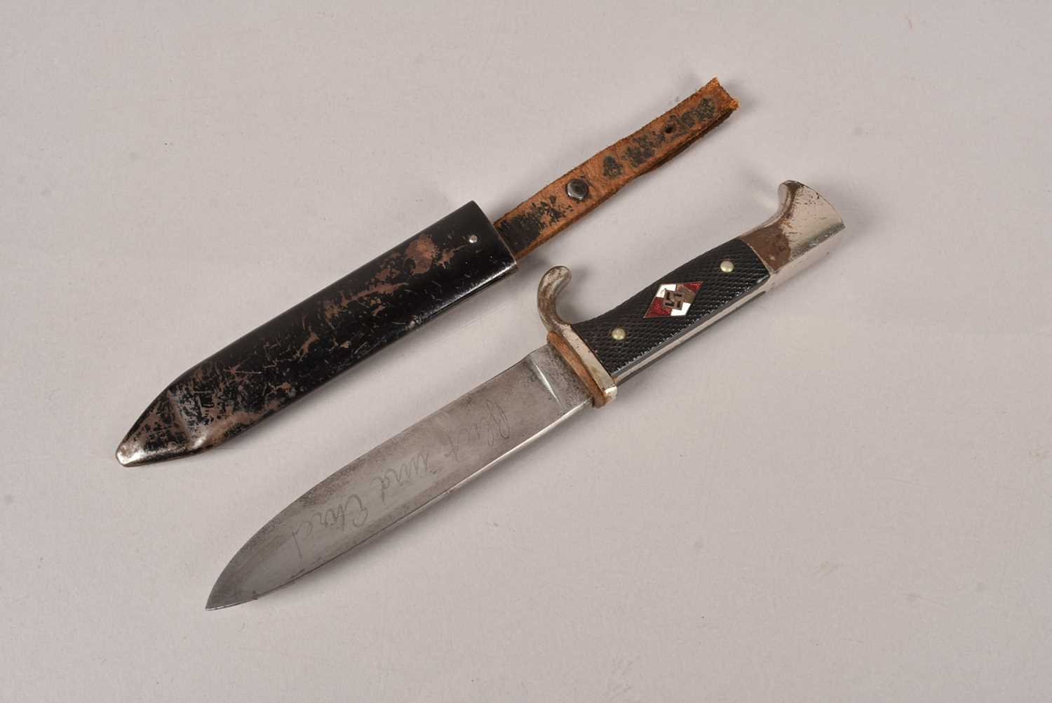 Lot 984 - A WWI Hitler Youth Dagger,